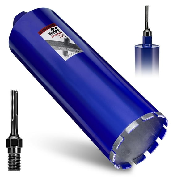 DaduoRi 5" Pro Concrete Core Drill Bit with Max Adapter (1-1/4"-7 ...