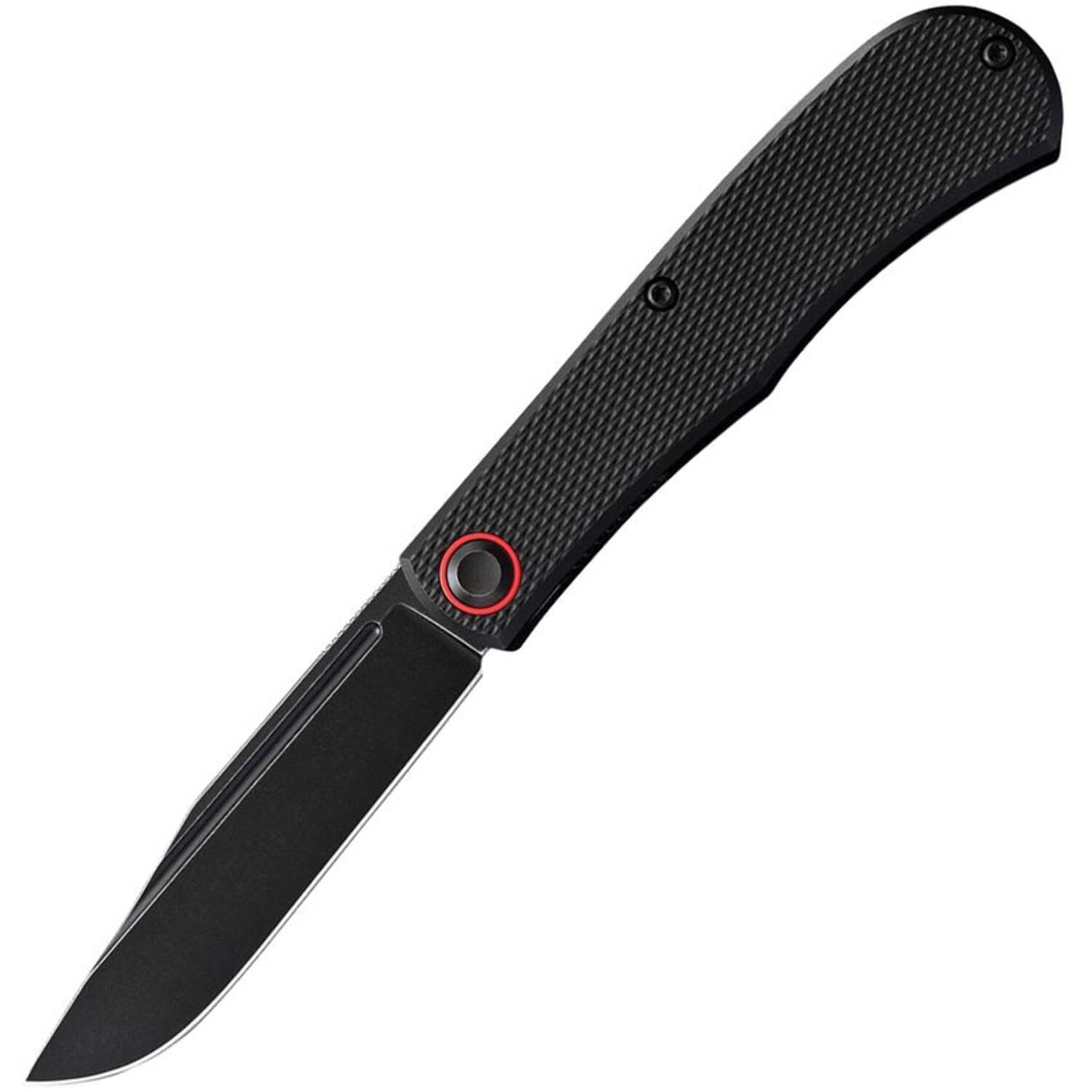 Daedalus CL5 Lab Black Stonewash Linerlock Knife Black Handles ...