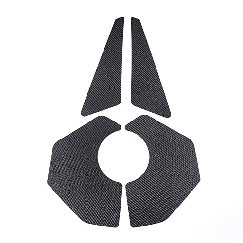 Daeiclru Carbon Fiber Engine Bay Panel Cover Sticker Compatible with ...