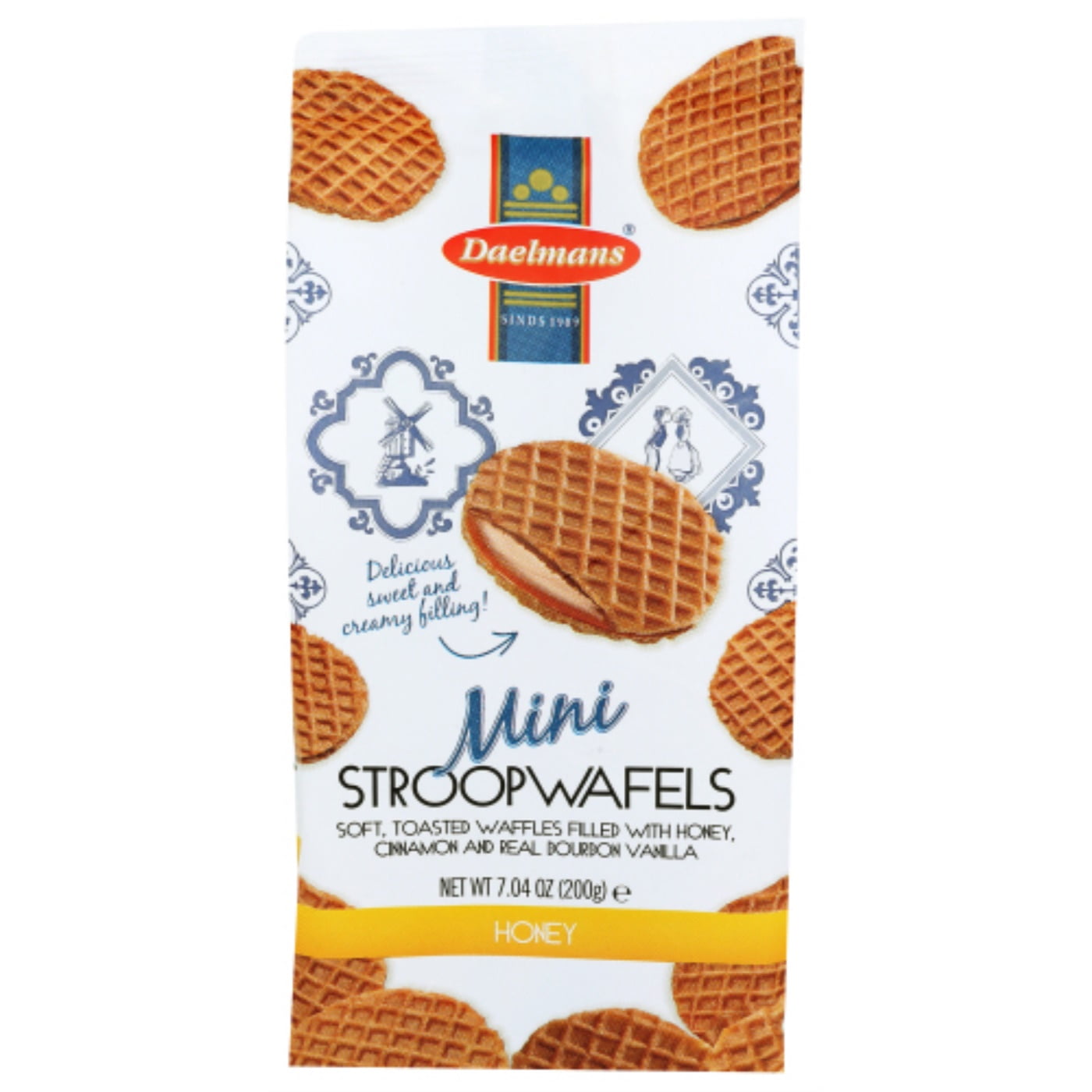 Daelmans Original Dutch Honey Wafers, 7.04 Oz - Walmart Business Supplies