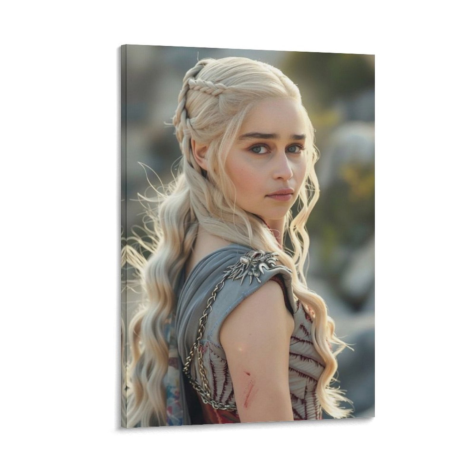 Daenerys Targaryen Poster Canvas Wall Art Living Room Posters for ...
