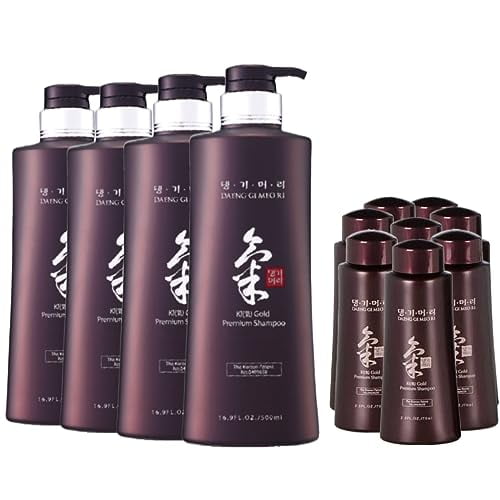 Daeng Gi Meo Ri- Ki Gold Premium Shampoo(4 pcs), Promoting Hair Growth ...