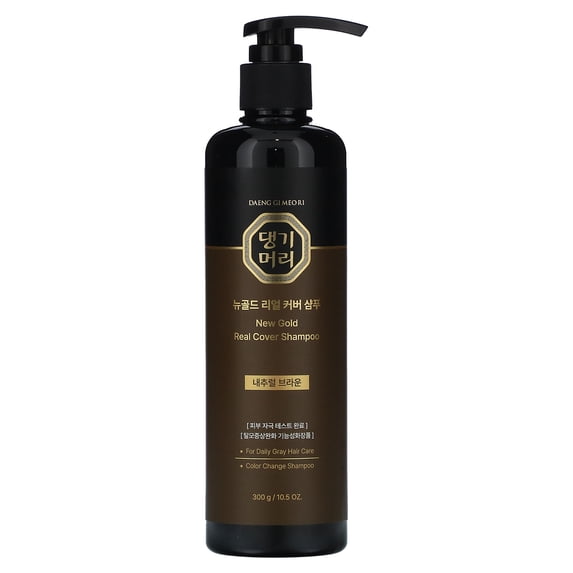 Daeng Gi Meo Ri- New Gold Real Cover Shampoo, Natural Brown, for Gray ...