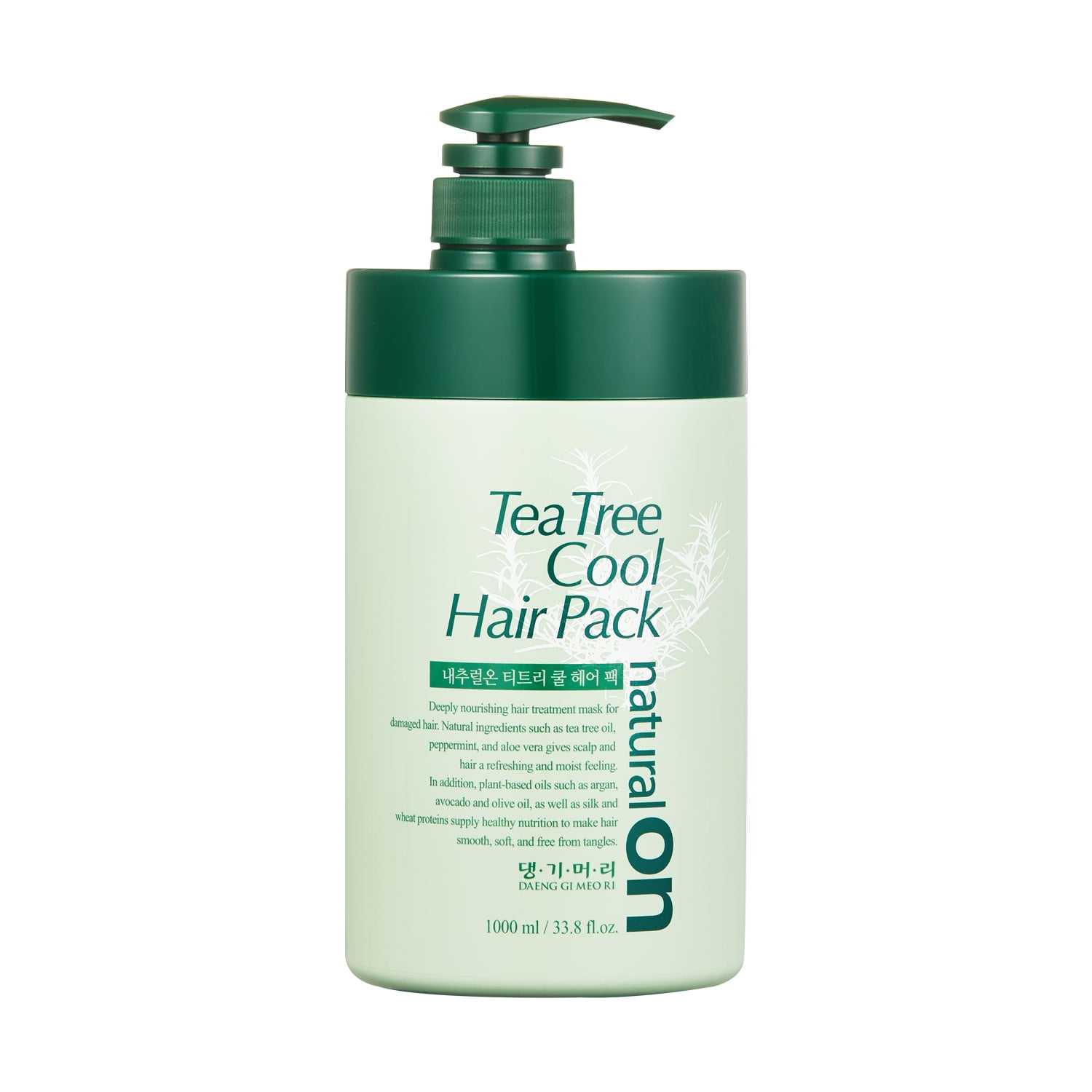 Daeng Gi Meo Ri- Tea Tree Cool Hair Pack, Freshness to Oily Scalp, 33 ...