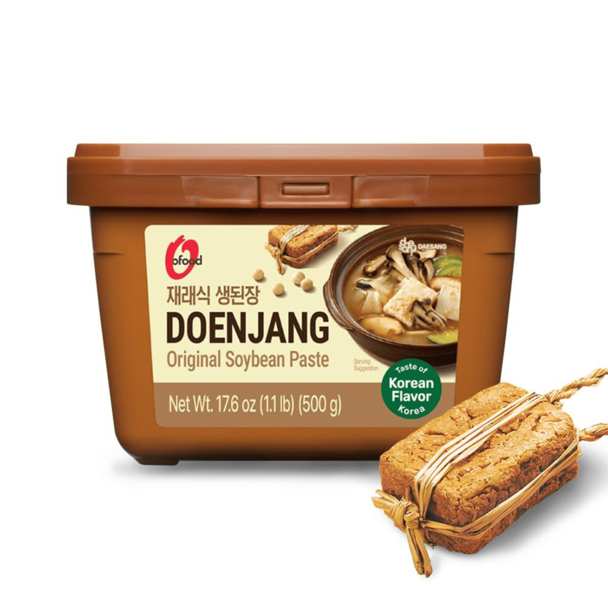 Chungjungone, Soybean Paste, 17.6 oz, Fermented Korean Doenjang ...