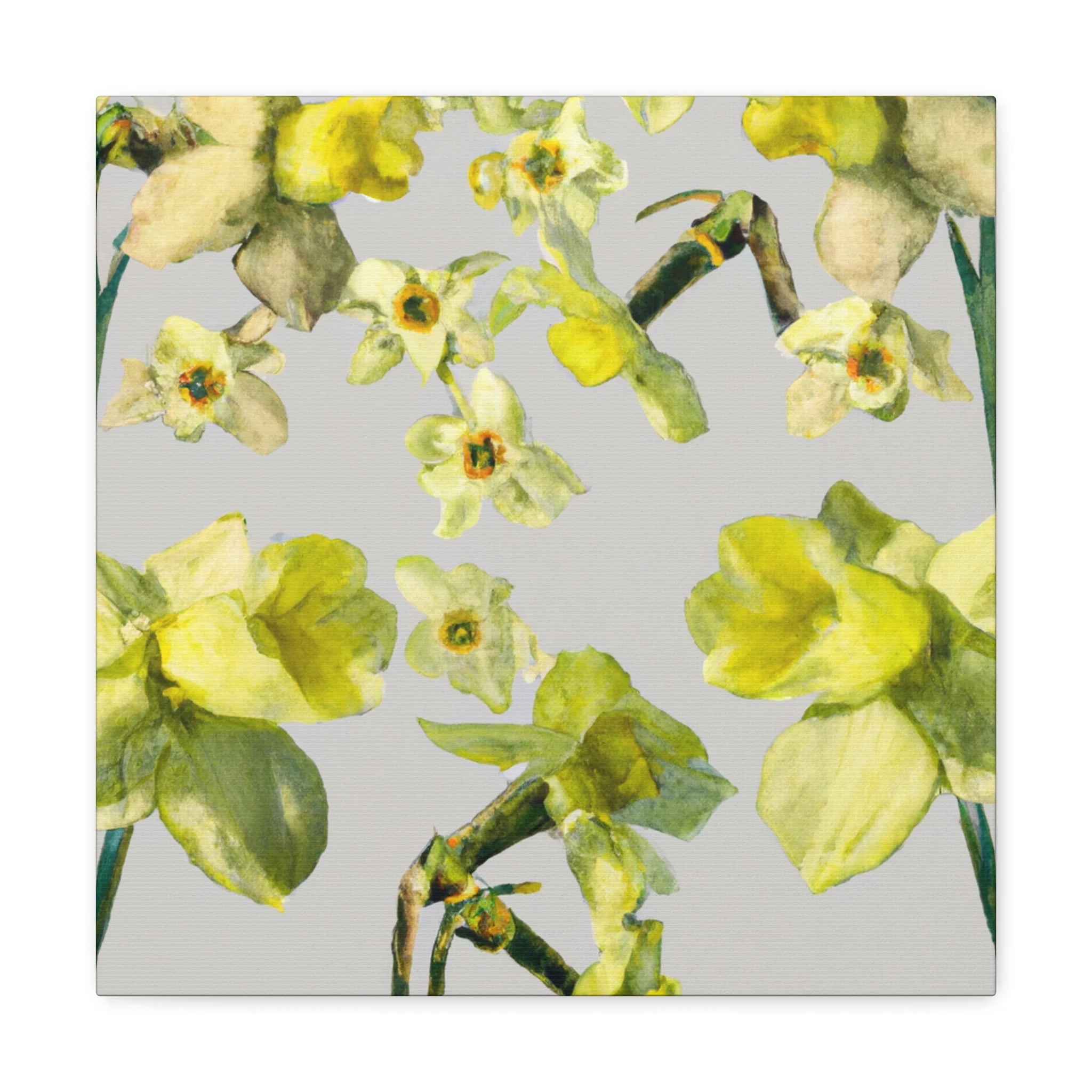 Daffodil's Perpetual Splendor - Canvas - Walmart.com