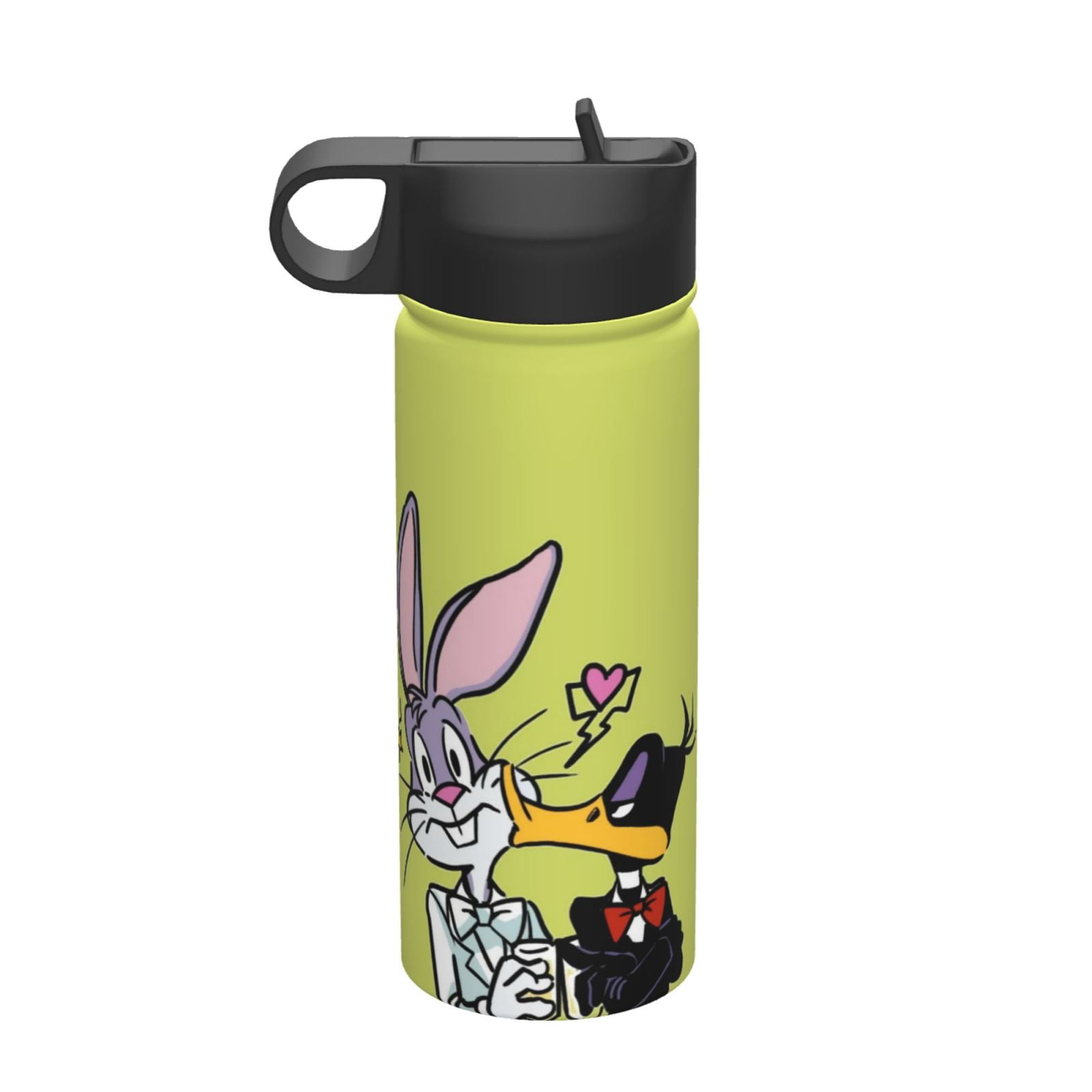Daffy Duck 18 Oz Insulated Water Bottle Stainless Steel Vacuum Leak ...