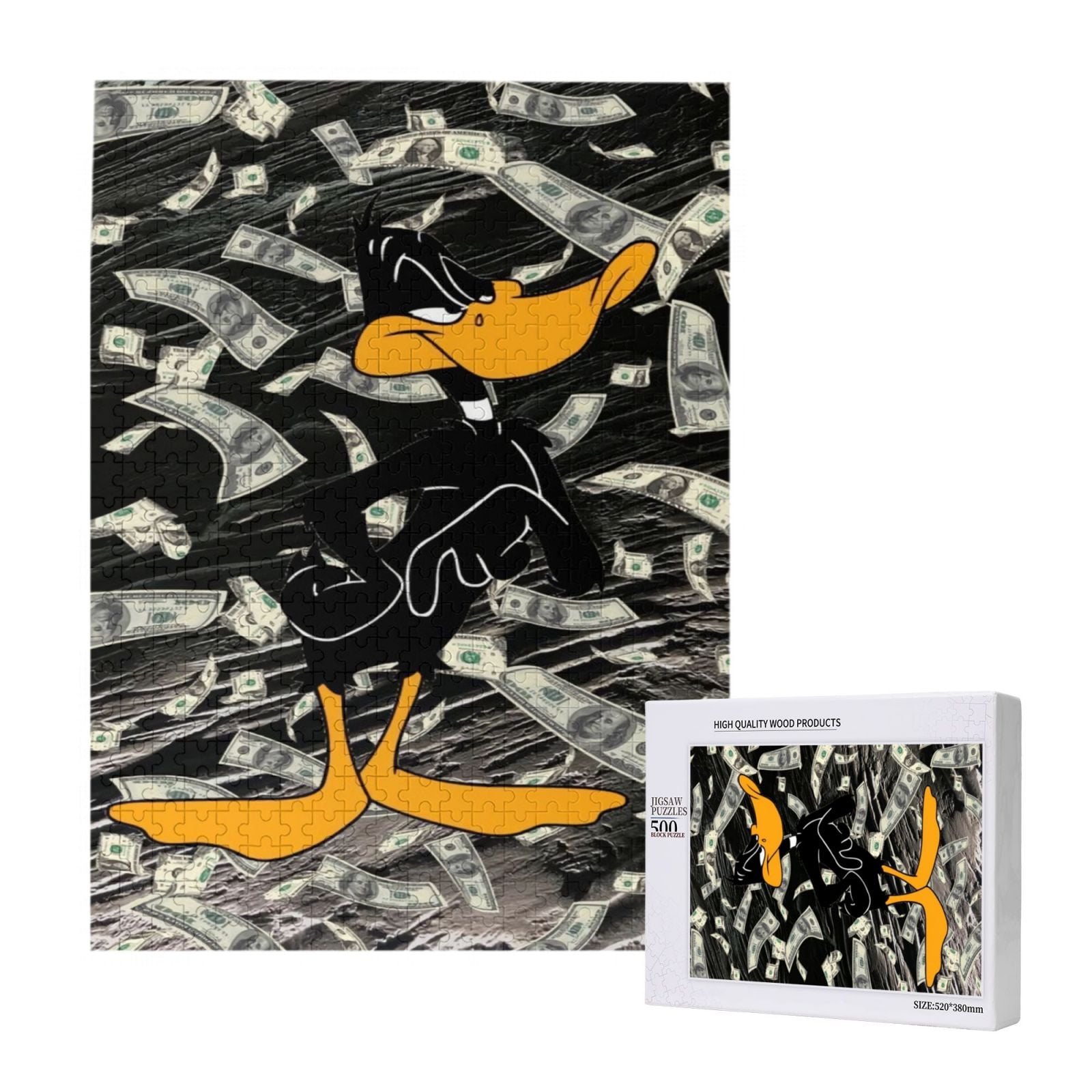 Daffy Duck Jigsaw Puzzle Interactive Brain Teaser Board Game for Adults ...