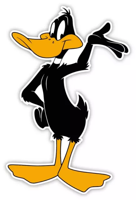 Daffy Duck Looney Tunes Cartoon Sticker Decal Laptop Wall Car ...