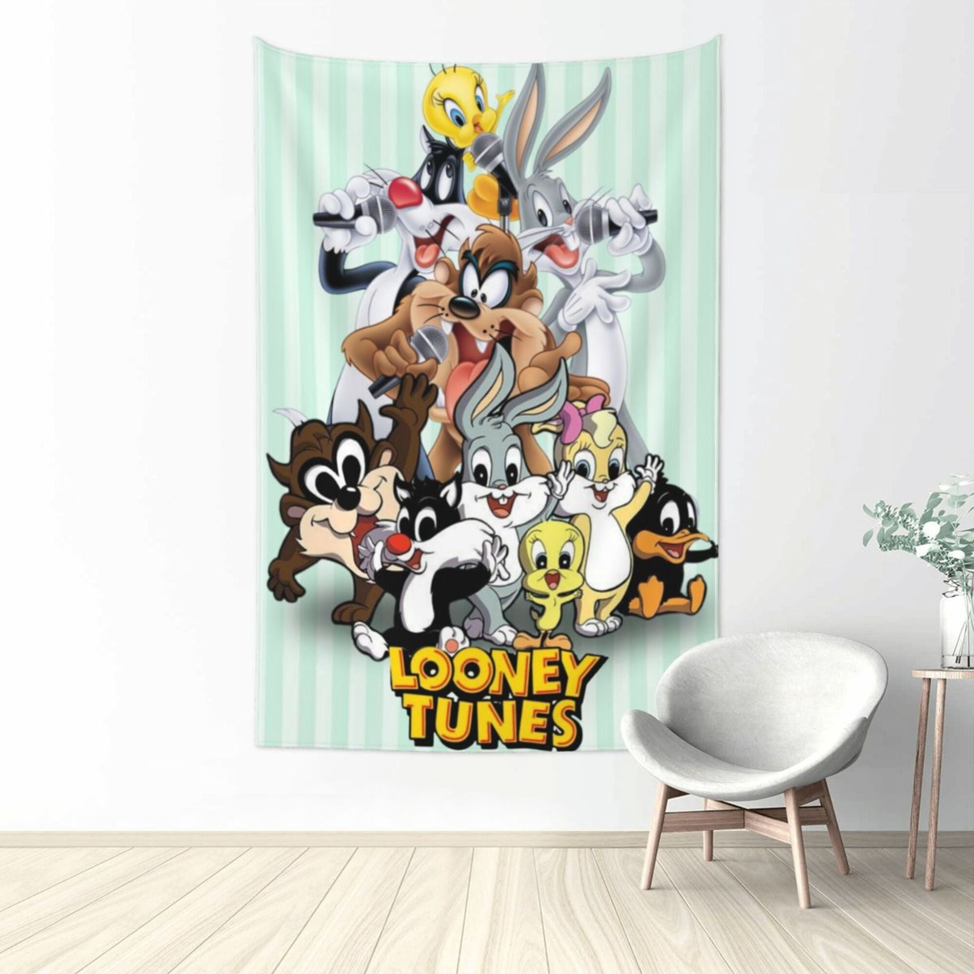 Daffy Duck Tapestry for Bedroom, Art Pattern Print Wall Hanging ...