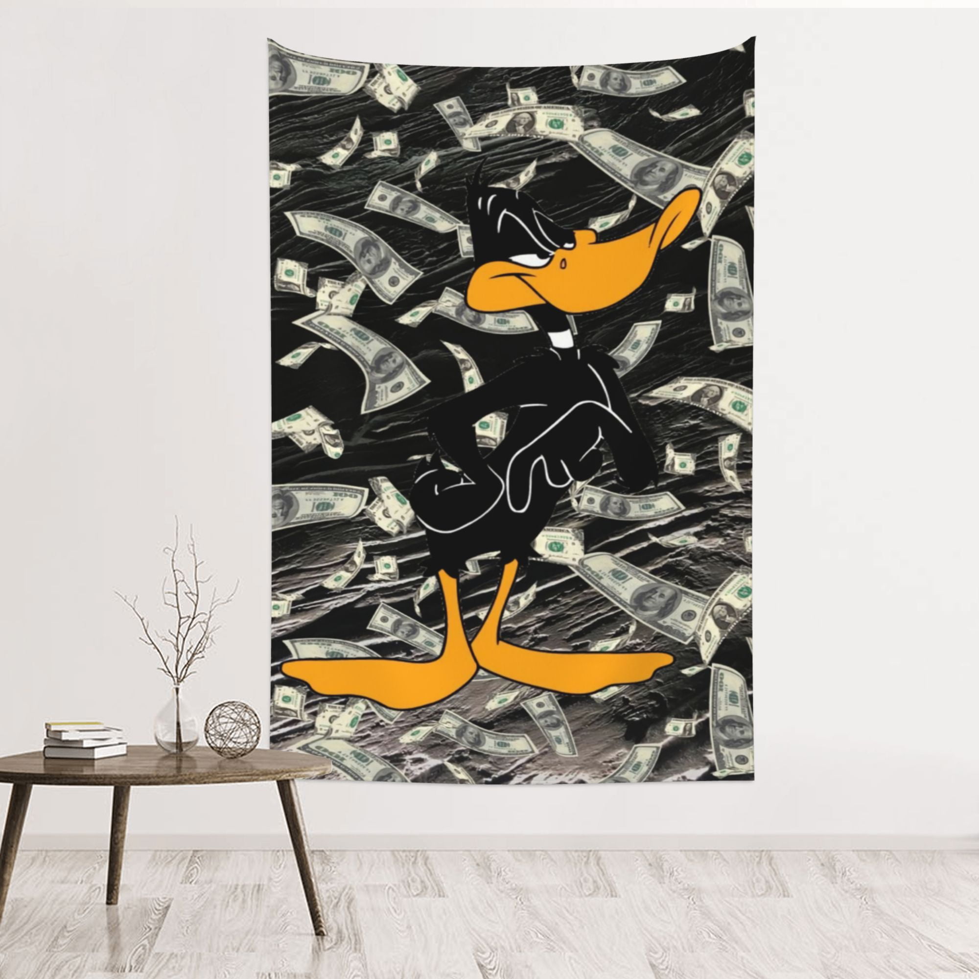 Daffy Duck Tapestry for Men, Boys Bedroom Living Room Dorm Wall Decor ...