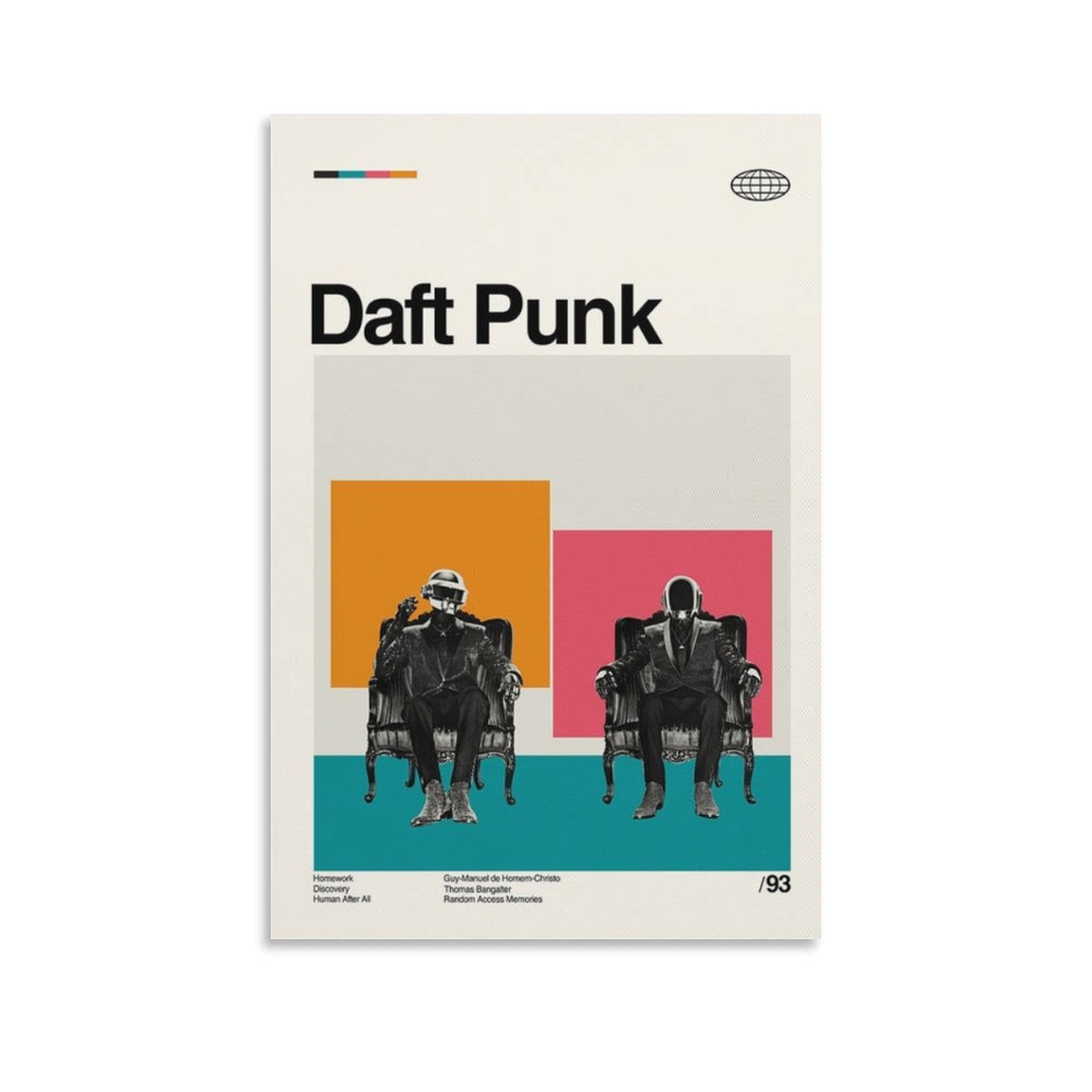 Daft Punk Poster, Human After All, Daft Punk Movie Poster, Daft Punk ...
