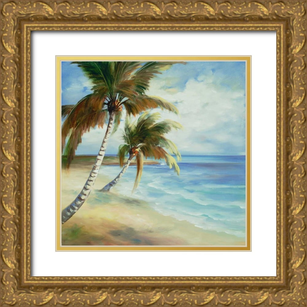 Dag, Inc. 26x26 Gold Ornate Wood Framed with Double Matting Museum Art ...