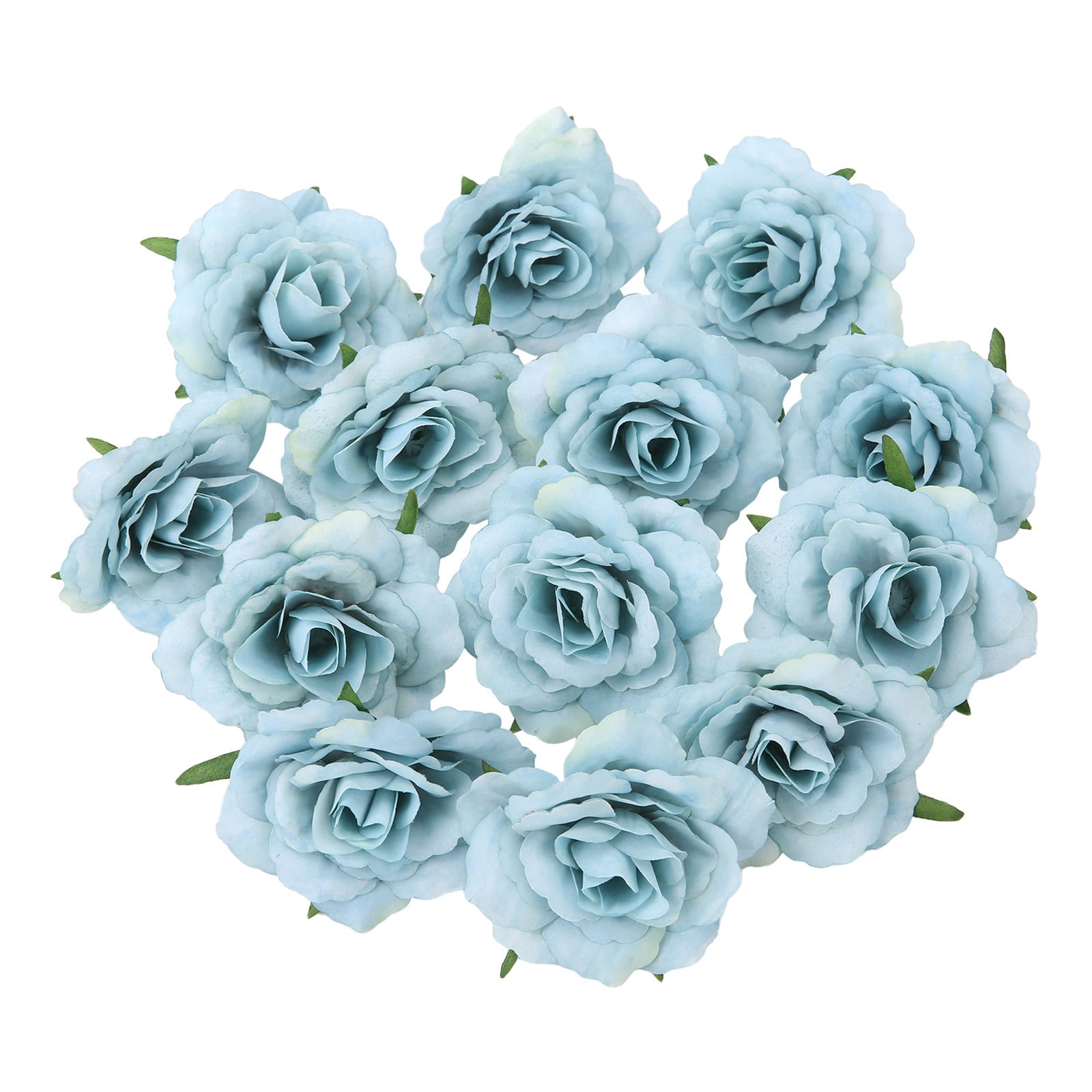 Dagaeig 30pcs Roses Artificial Flowers Bulk, 3.14" Small Silk Roses ...