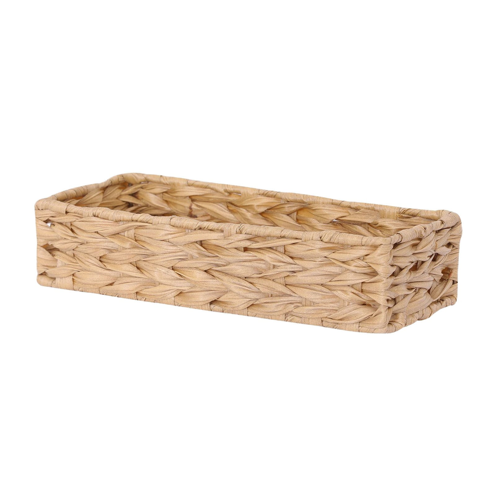 Dagaeig Round Paper Rope Storage Basket Wicker Baskets for Organizing ...