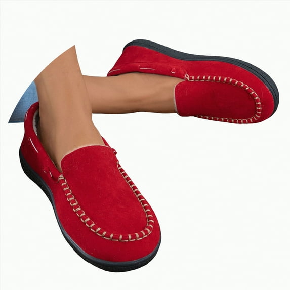 Dagaeig Women's House Slippers Indoor Outdoor Moccasin Fuzzy Fluffy ...