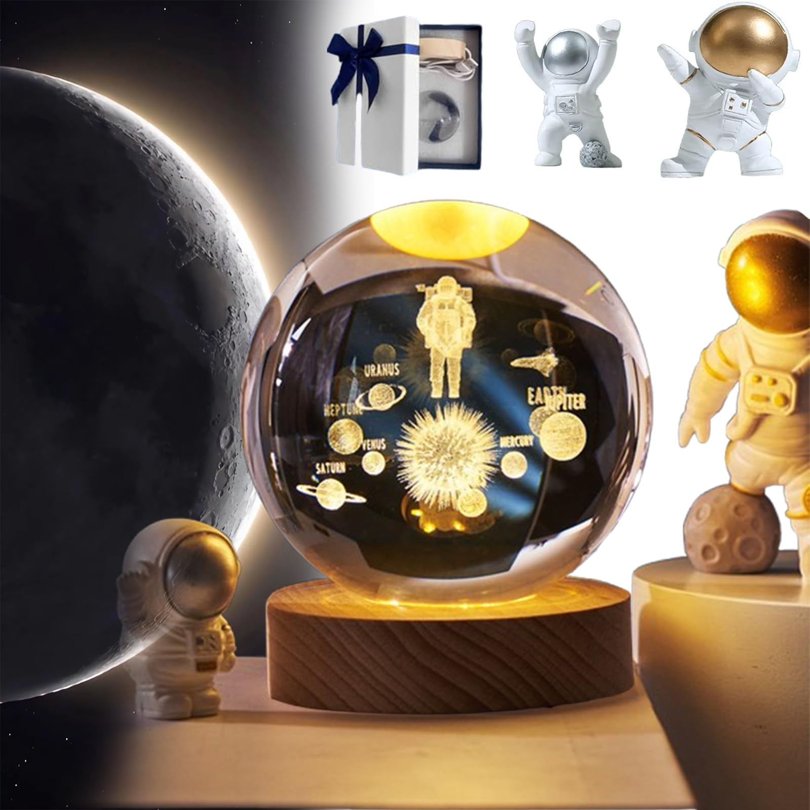 Dagale Happy Haves Light Sphere, 8cm/3.15in Happyhaves Sphere Set with ...