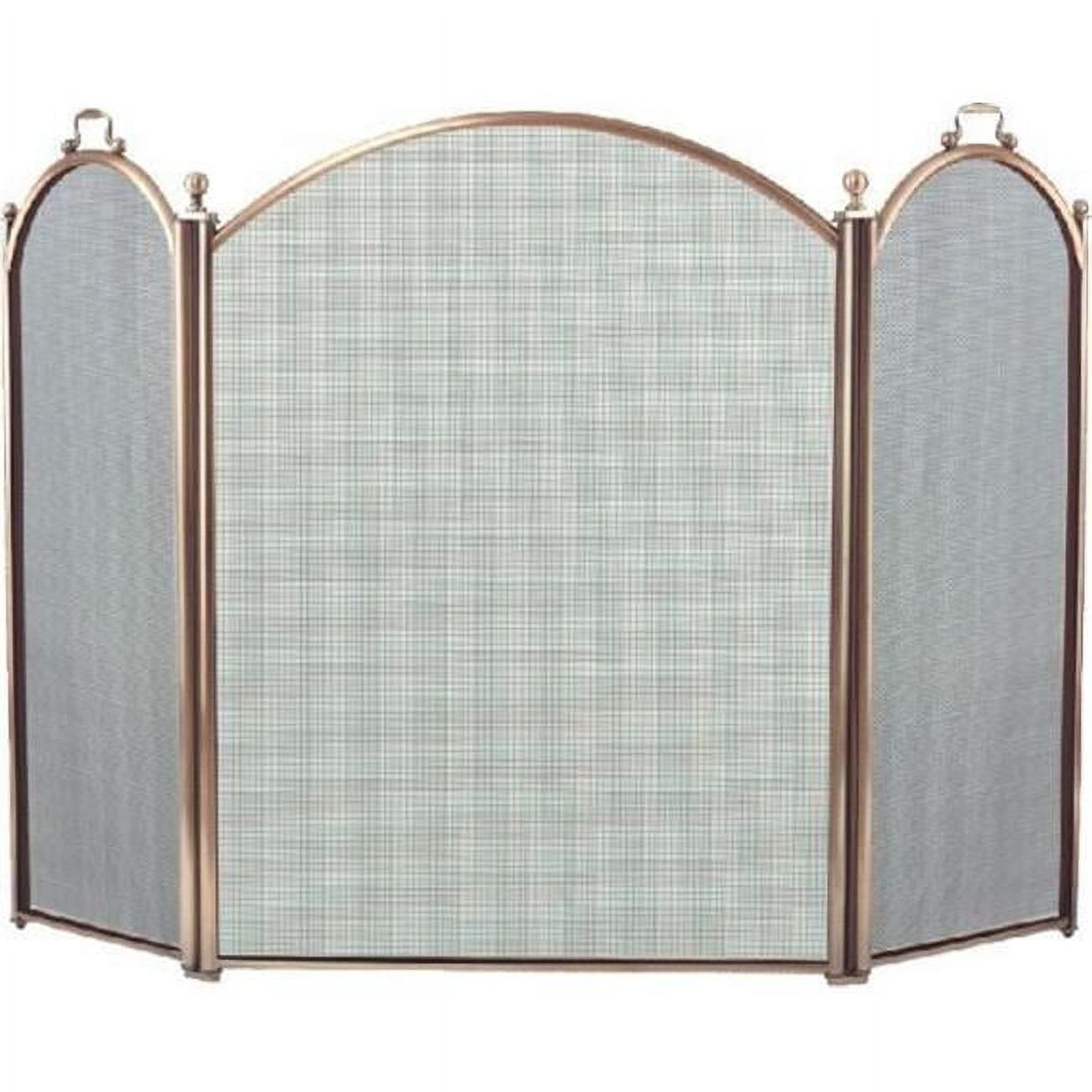 Dagan 3 Fold Arched Screen, Antique Brass - Walmart.com