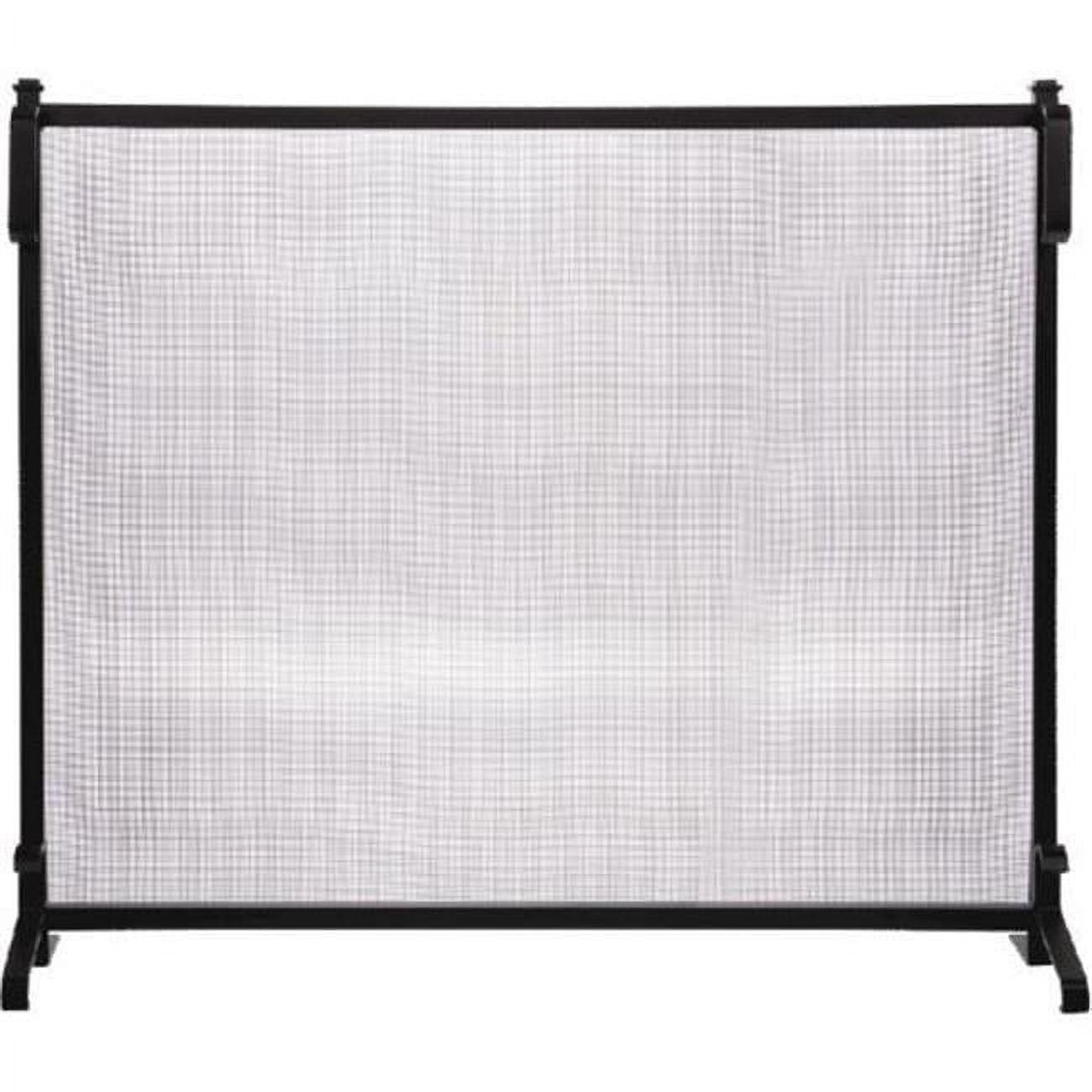 Dagan AHS100 Wrought Iron Panel Screen, Black - Walmart.com