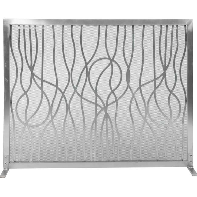 Dagan DG- Abstract Design Stainless Steel Panel Screen - Stainless ...