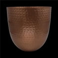 Dagan, LLC 2540-COP Hammered Steel Fireplace Log Bucket - Walmart.com