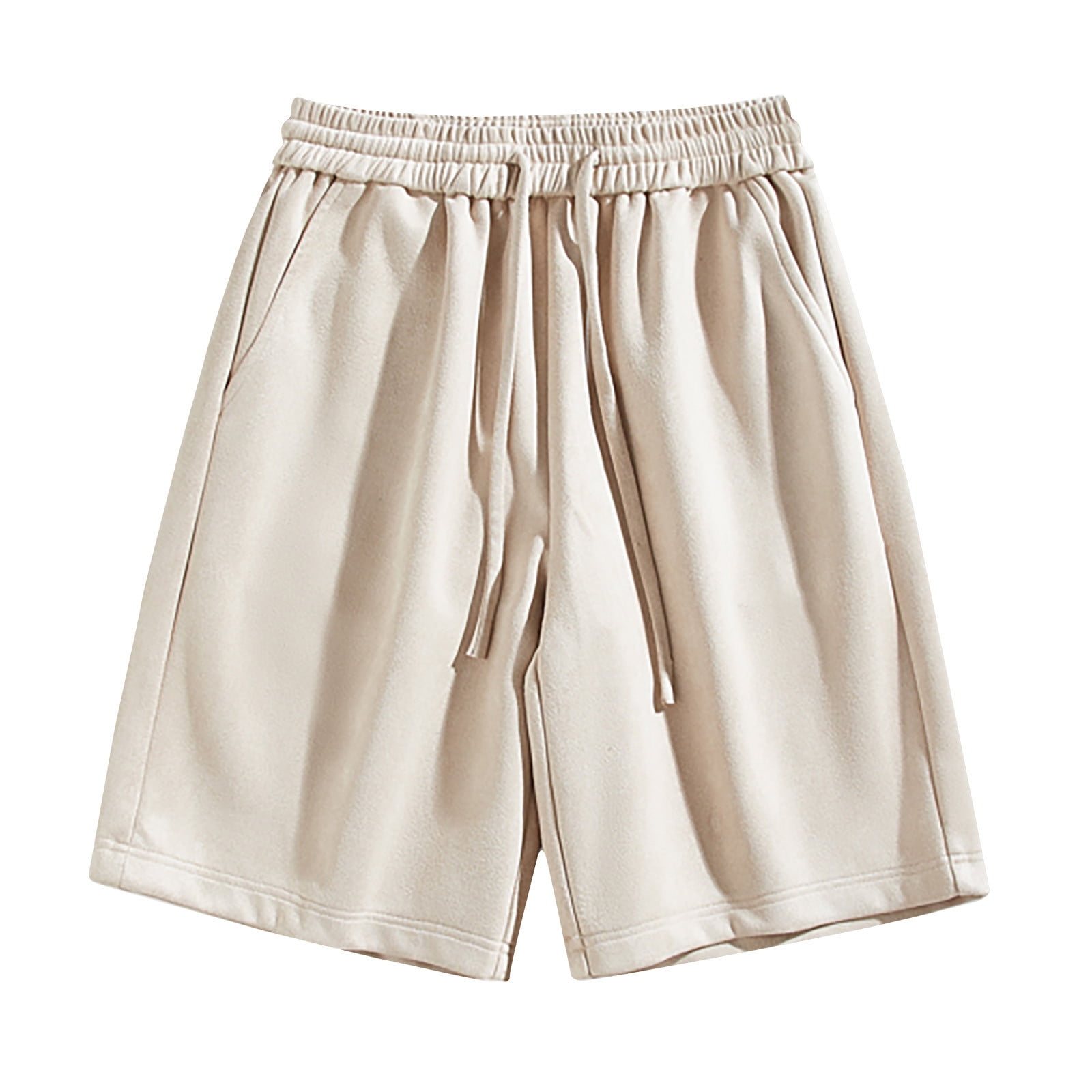 Dagegui Drawstring Sweat Shorts for Men Baggy Elastic Waist Sport ...