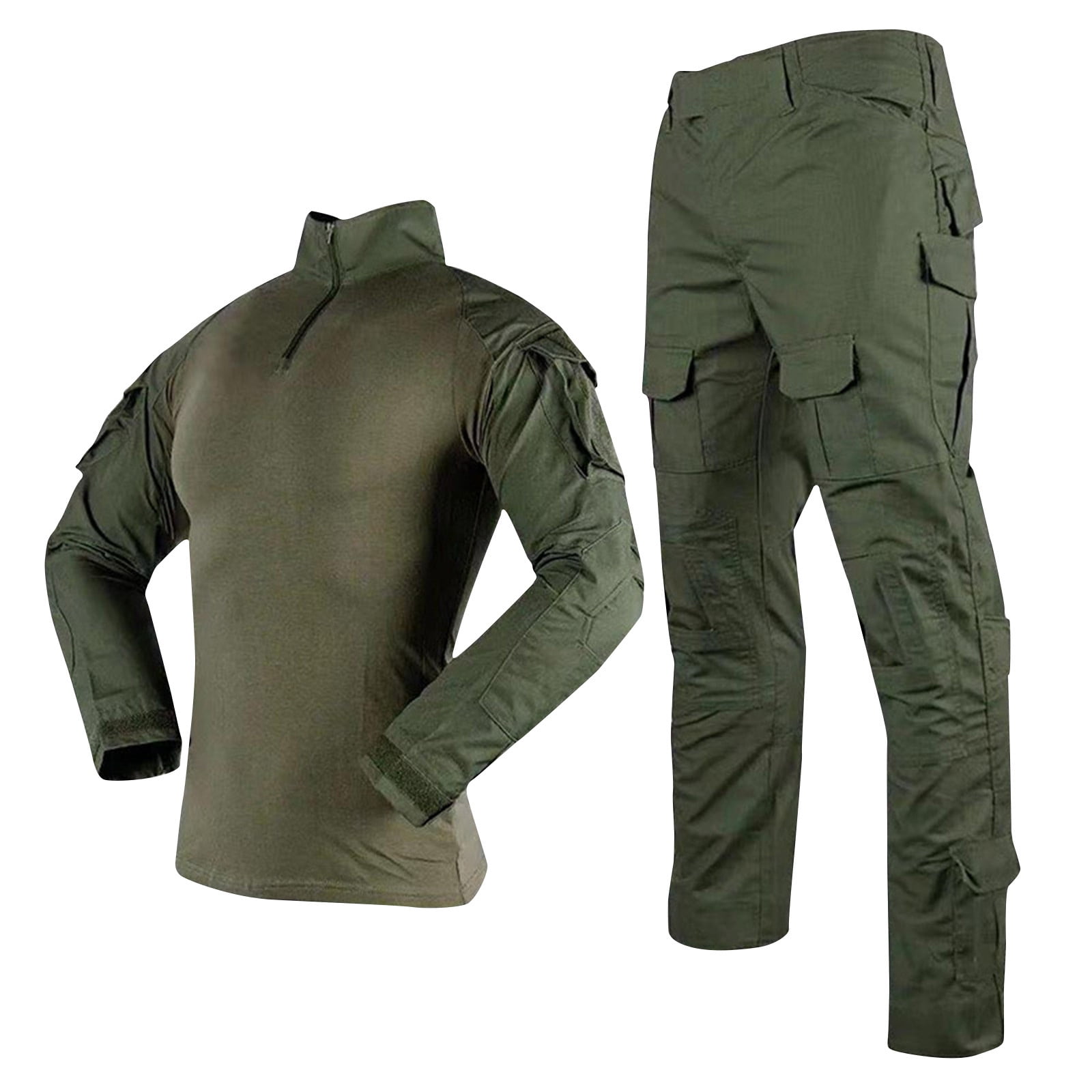 Dagegui Men's 2 Piece Tracksuits Outfit Casual Quarter-Zip Long Sleeve ...