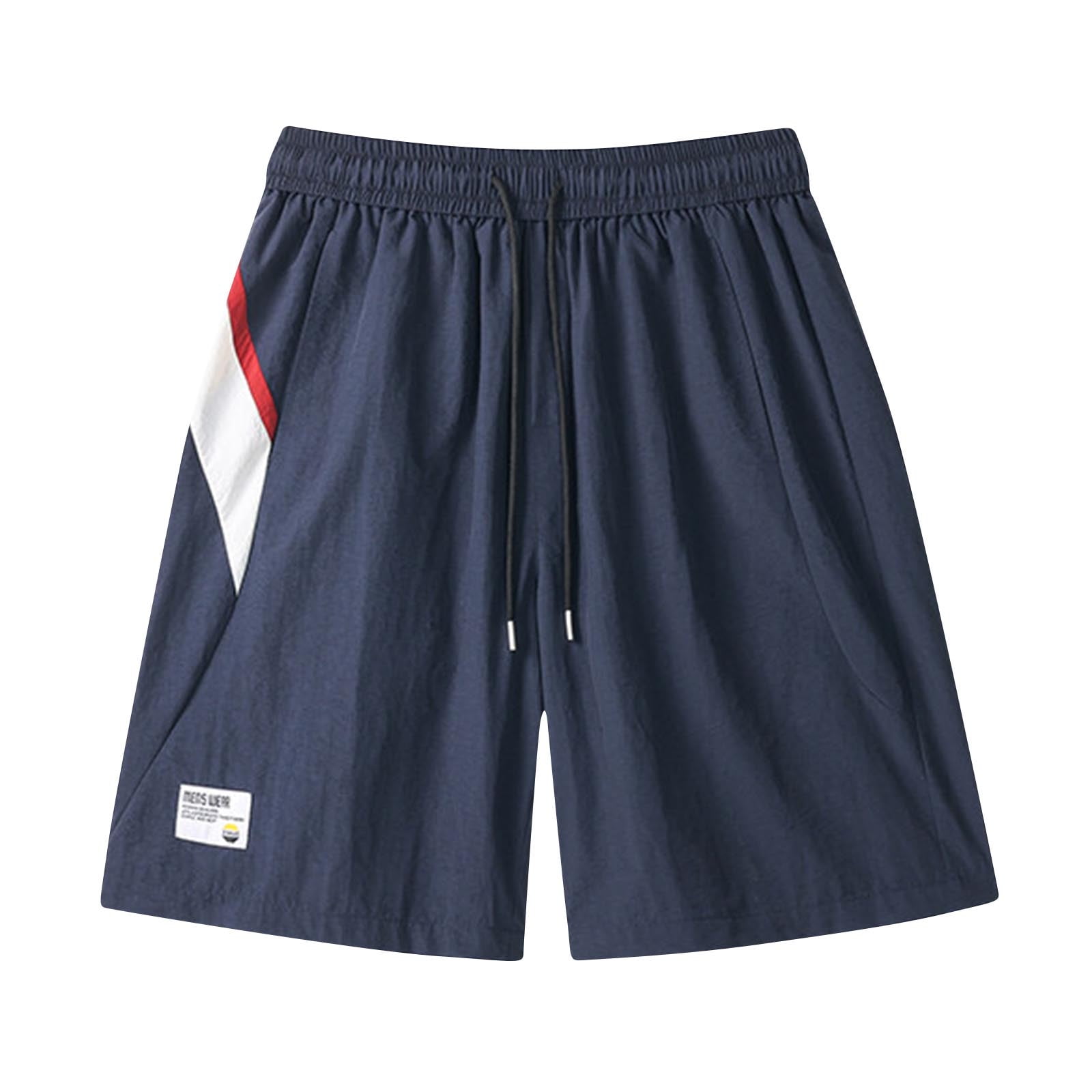 Dagegui Men's Athletic Shorts Drawstring Elastic Waist Joggers Shorts ...