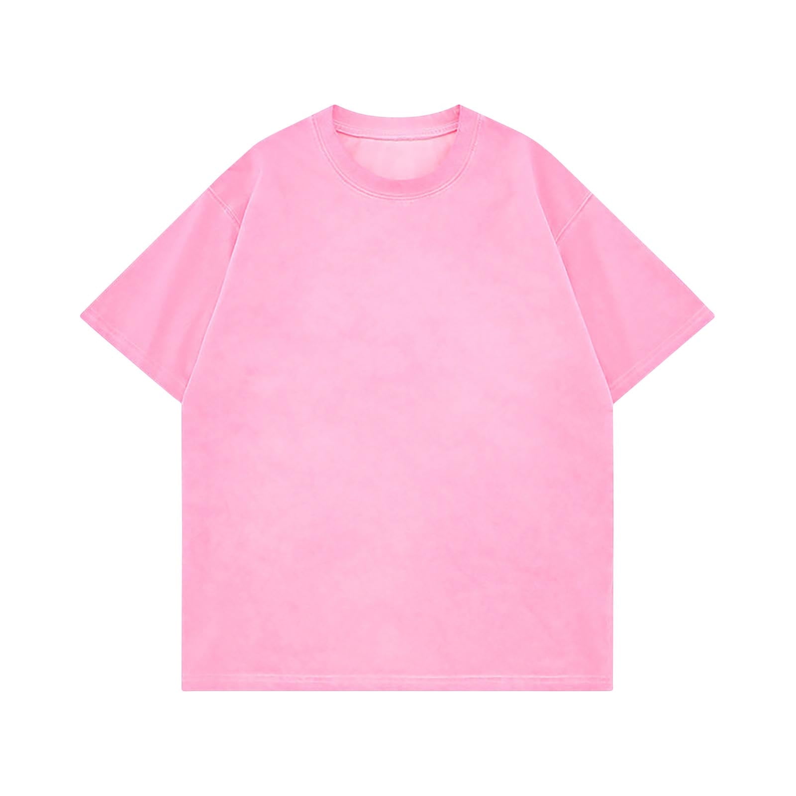 Dagegui Men's Cotton Purple T-Shirts Oversized Short Sleeves Casual ...