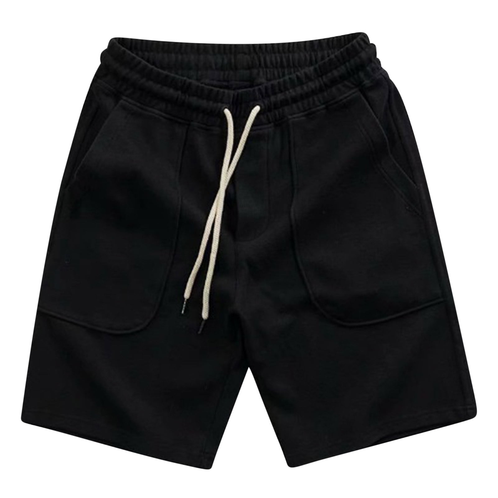 Dagegui Men's Sport Shorts Drawstring Elastic Waist Short Sweatpant ...