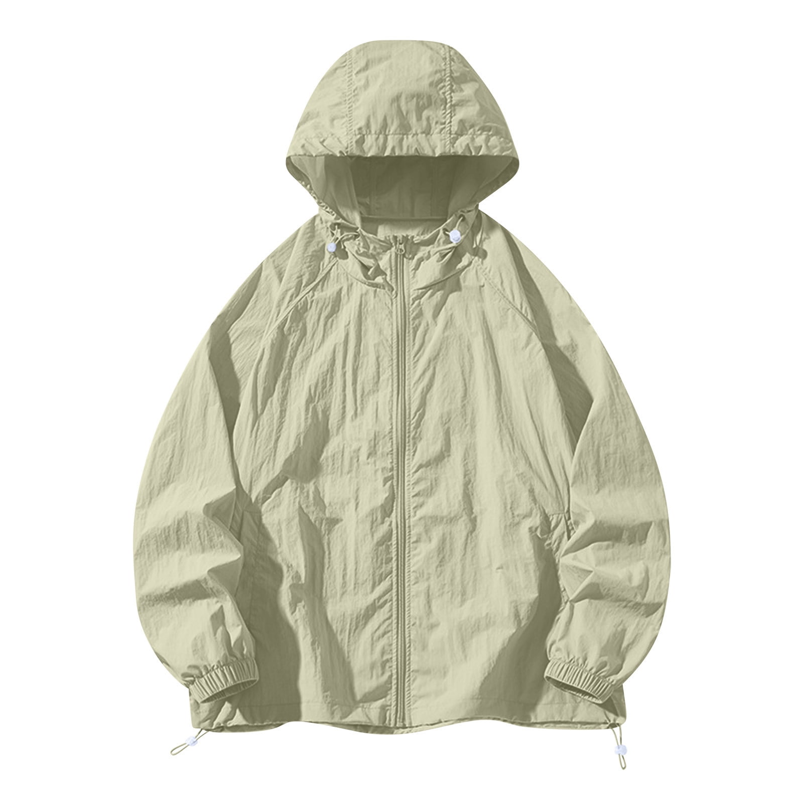 Dagegui Mens Full Zip UPF 50+ Hoodie UV Sun Protection Hooded Jacket ...