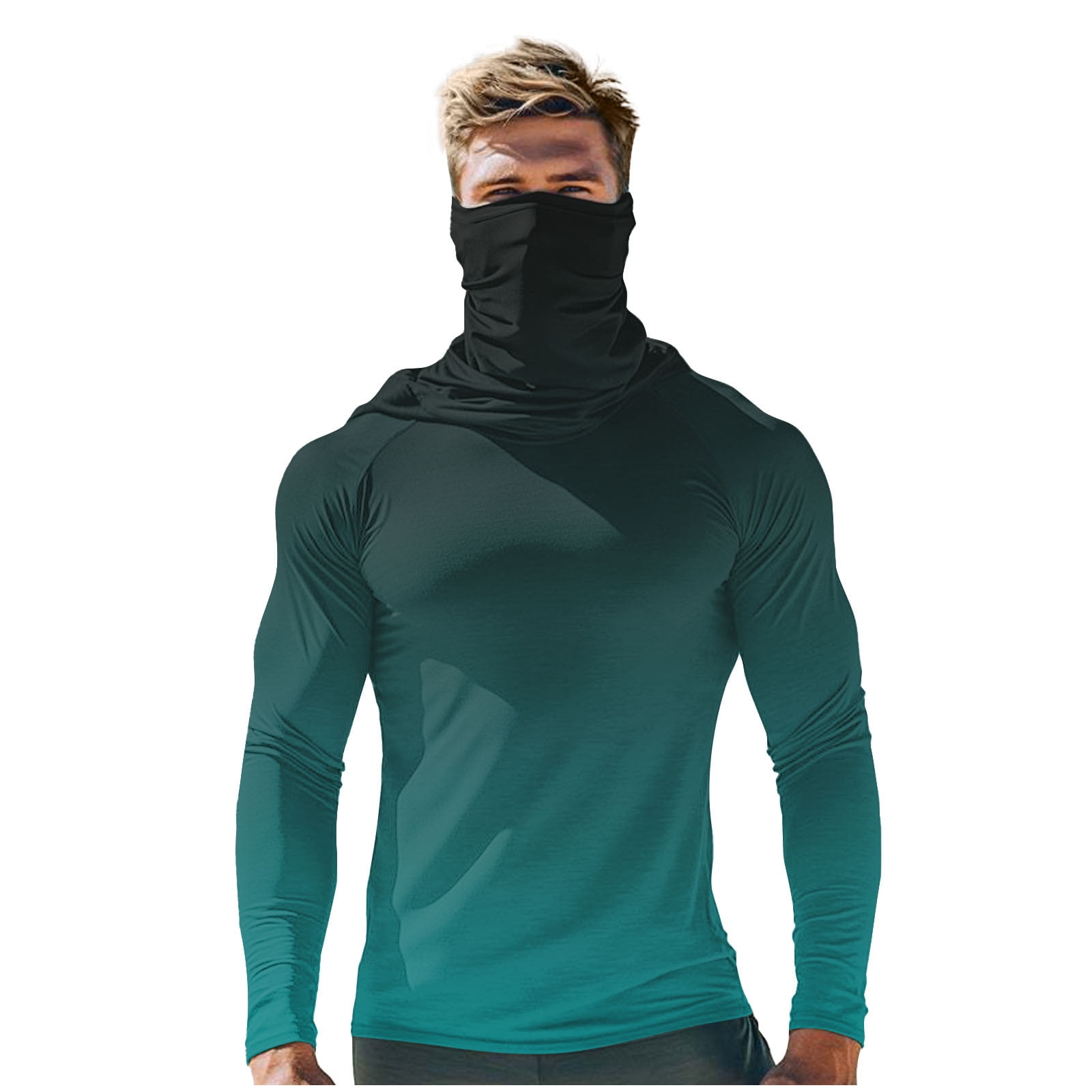 Dagegui Outdoor Work Hoodie for Men Sun Protection Shirts UPF 50+ Long ...