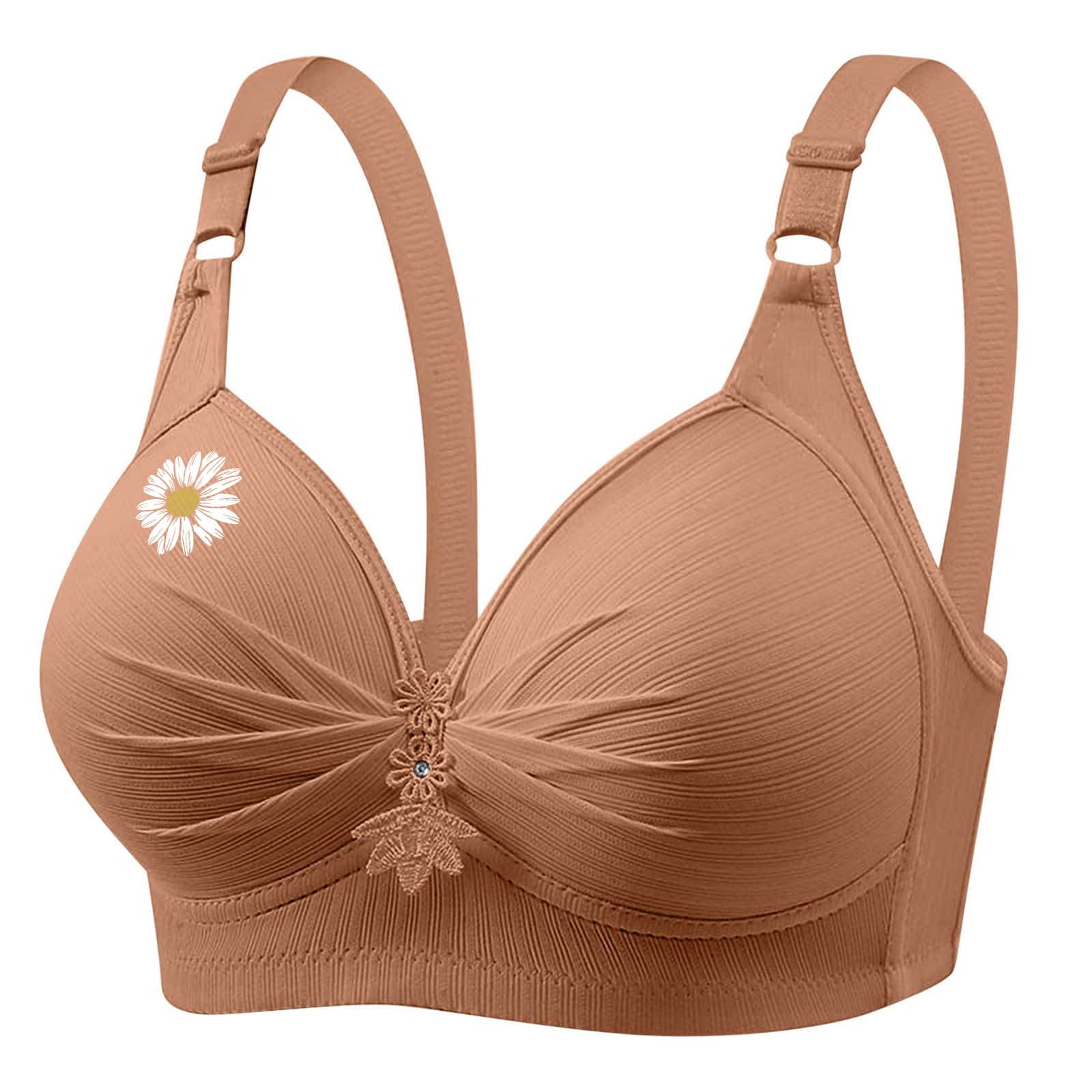 Dagegui Women's Bras 2X Womens Plus Size Bras Full Coverage No ...