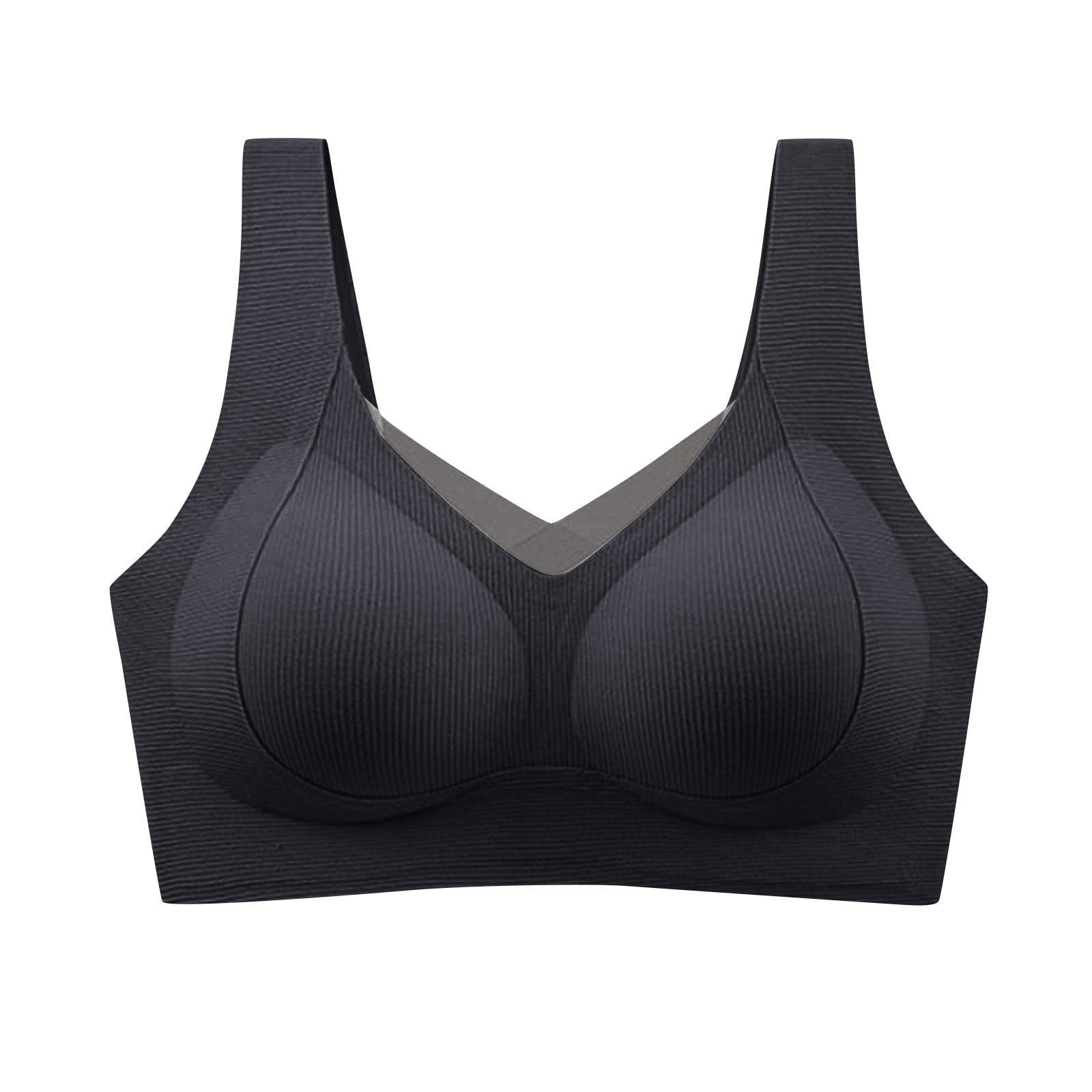 Dagegui Women's Bras L Womens Push Up Bras Lace Wirefree Support Bra ...