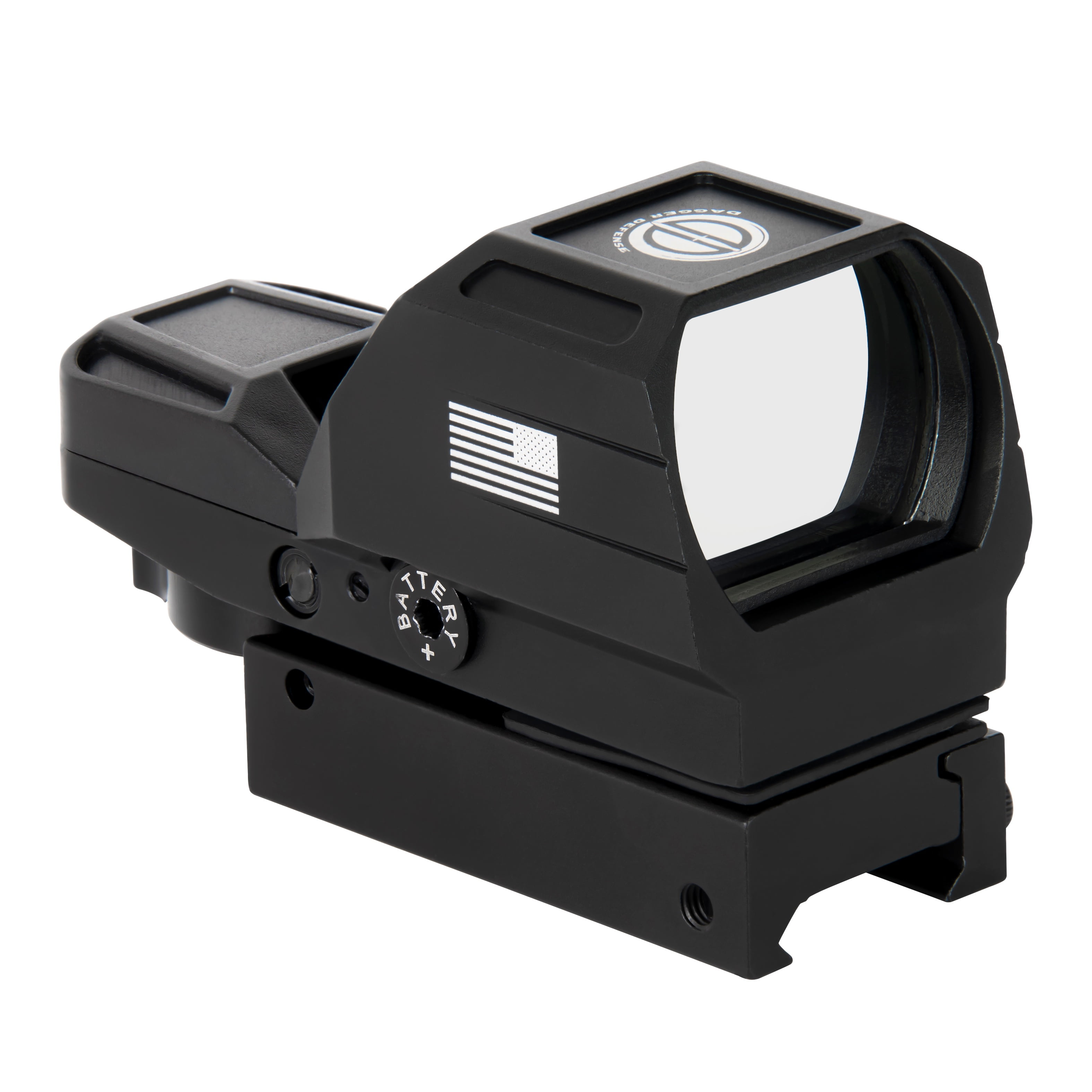 Dagger Defense DD119X Red Dot Sight, Reflex Scope, Black Aluminum, Green and Red Reticles ...