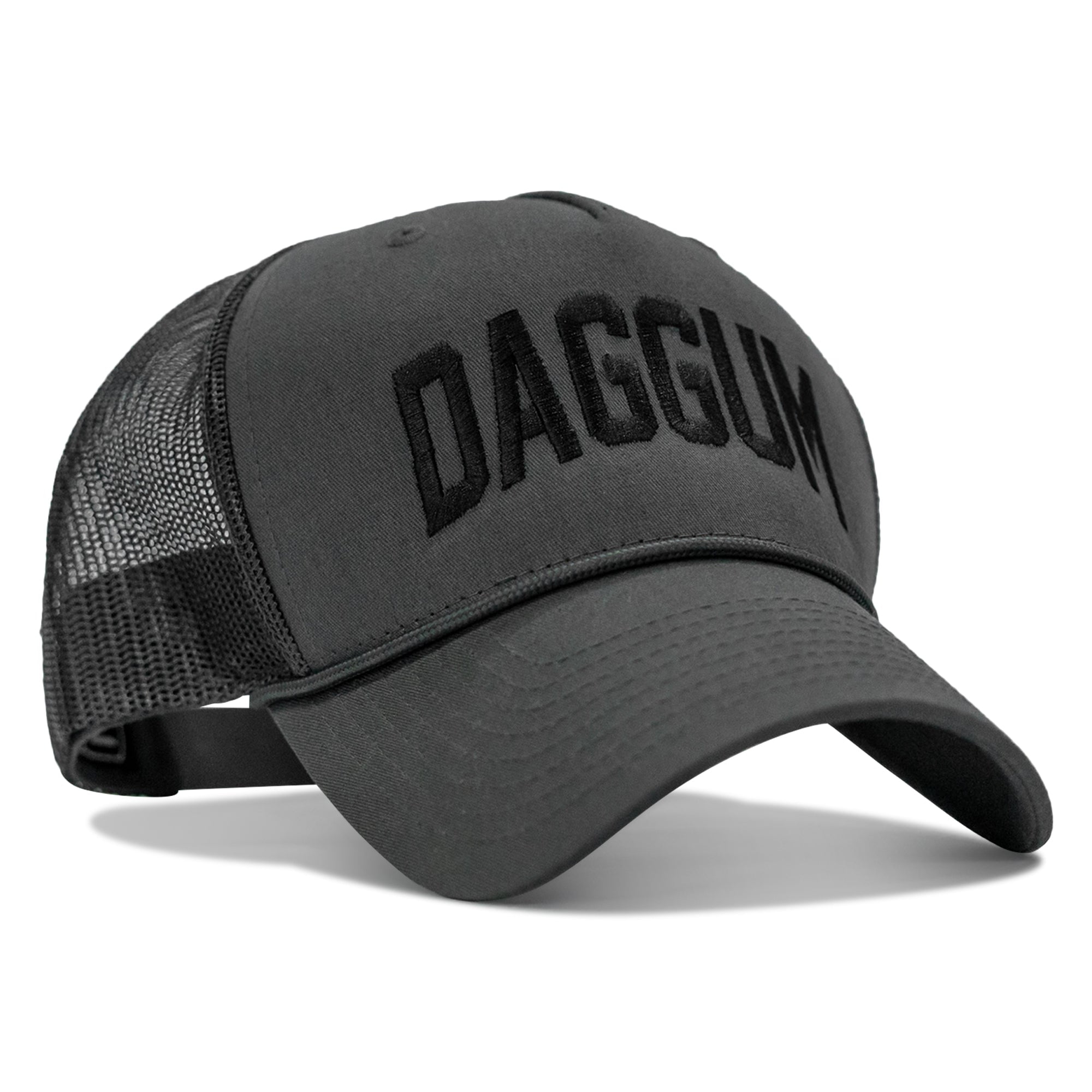 Daggum Arched Rope Snapback Dark Gray / Black - Walmart.com