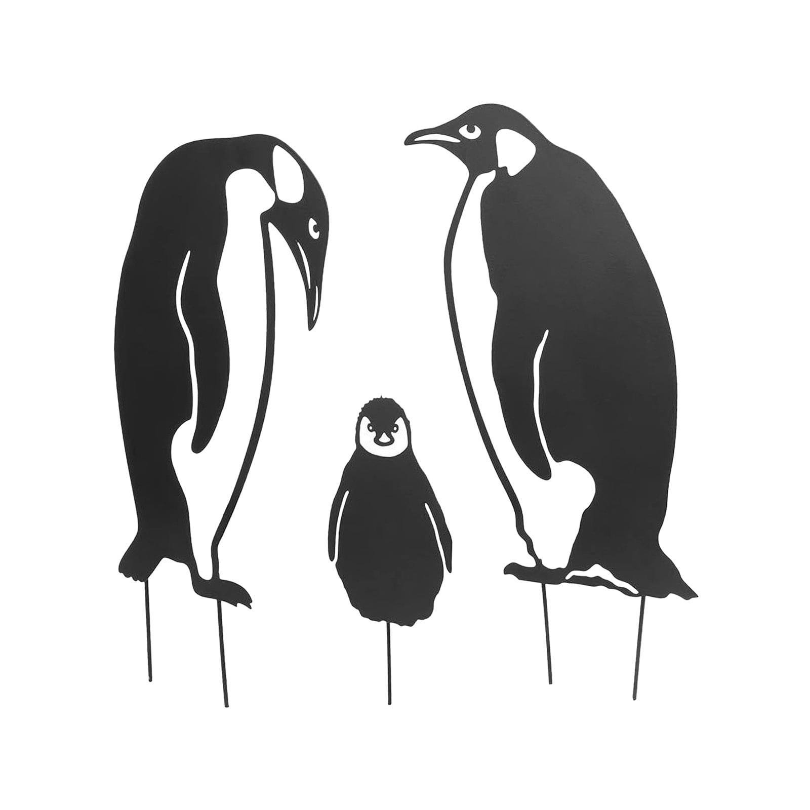 DagobertNiko Garden Iron Arts And Crafts Penguin A Decoive Garden ...