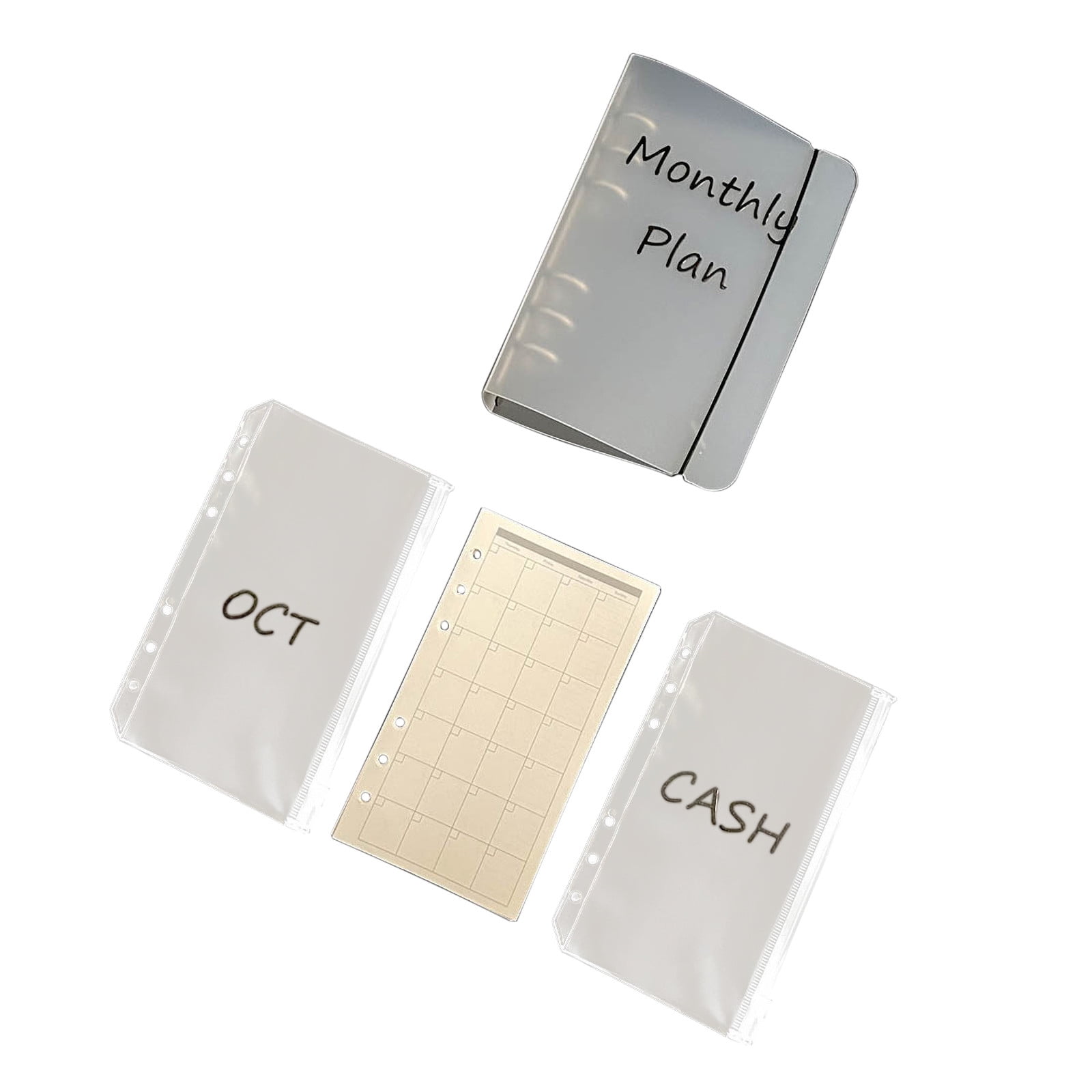DagobertNiko Monthly Plan Binder Save Plan Set Budget Envelope Notebook ...