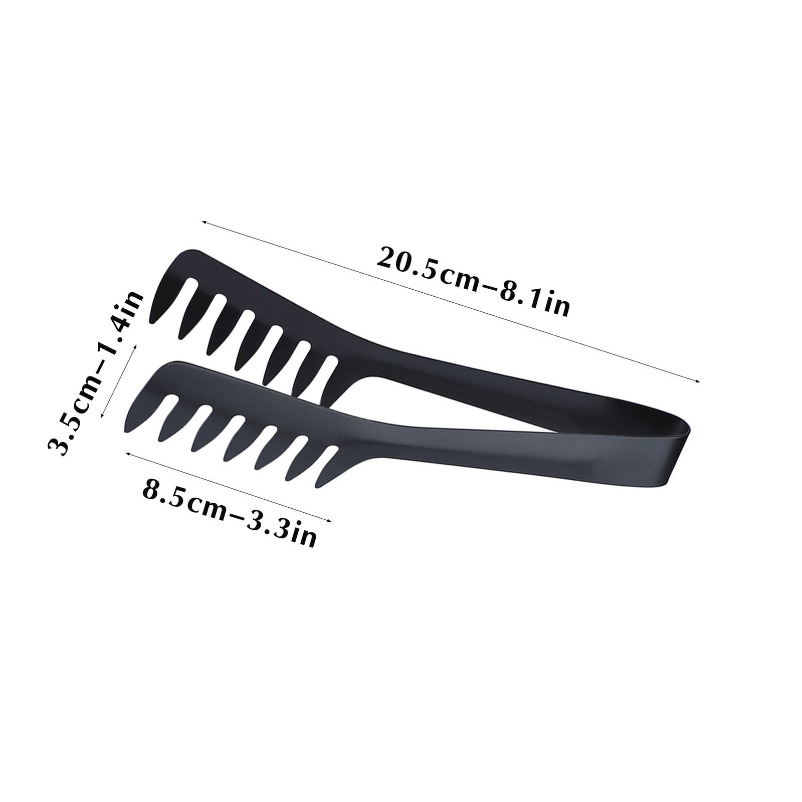 DagobertNiko Spaghetti Tongs, Cooking Tong Comb Shaped Noodles Pasta ...