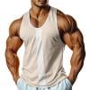 Dagugfen Athletic Tank Tops for Men Color Blocked Sleeveless Crew Neck ...