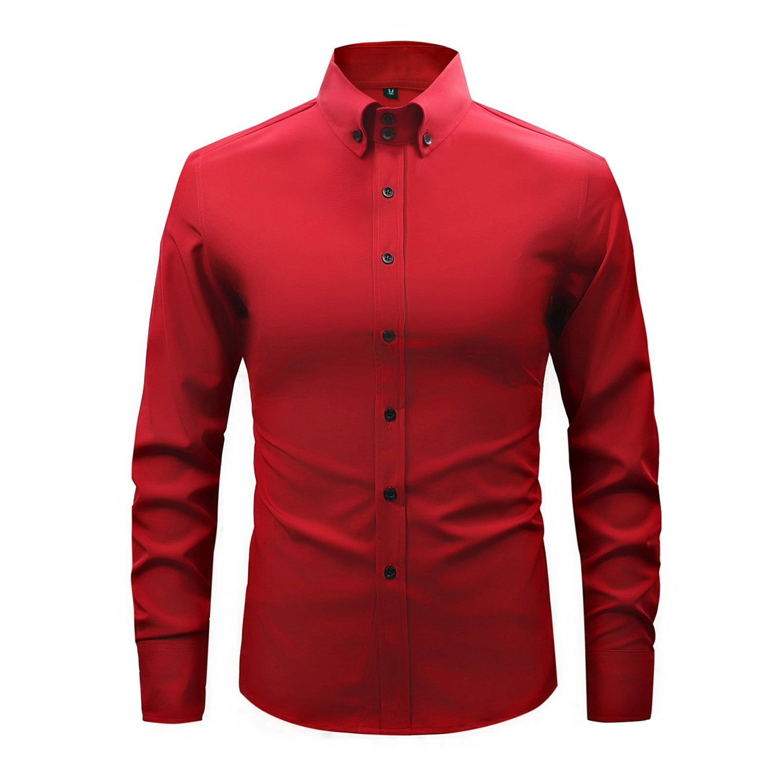 Dagugfen Dress Shirts for Men Long Sleeve Button down Suit Slim Comfy ...