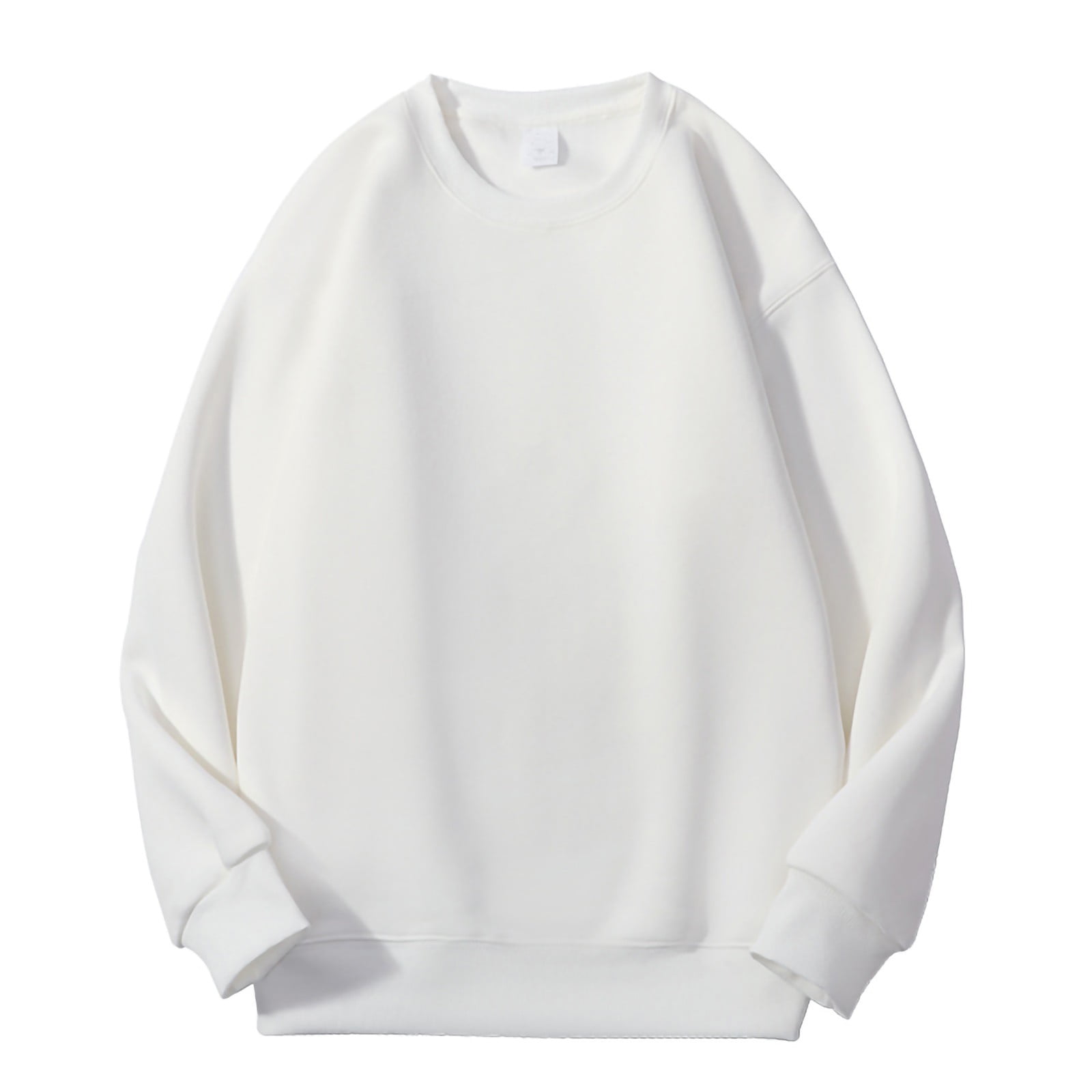 Dagugfen Oversize Shirts for Men Sweatshirts Fleece Lined Crew Neck ...