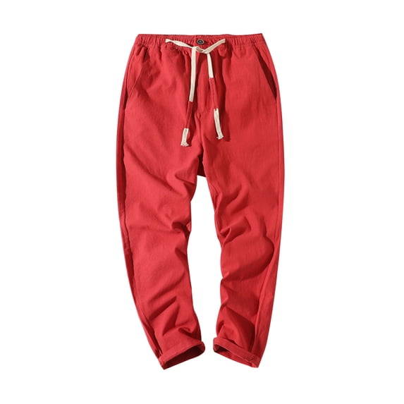 Dagugfen Plus Size Sweatpants for Men Drawstring Elastic Waist Comfy ...