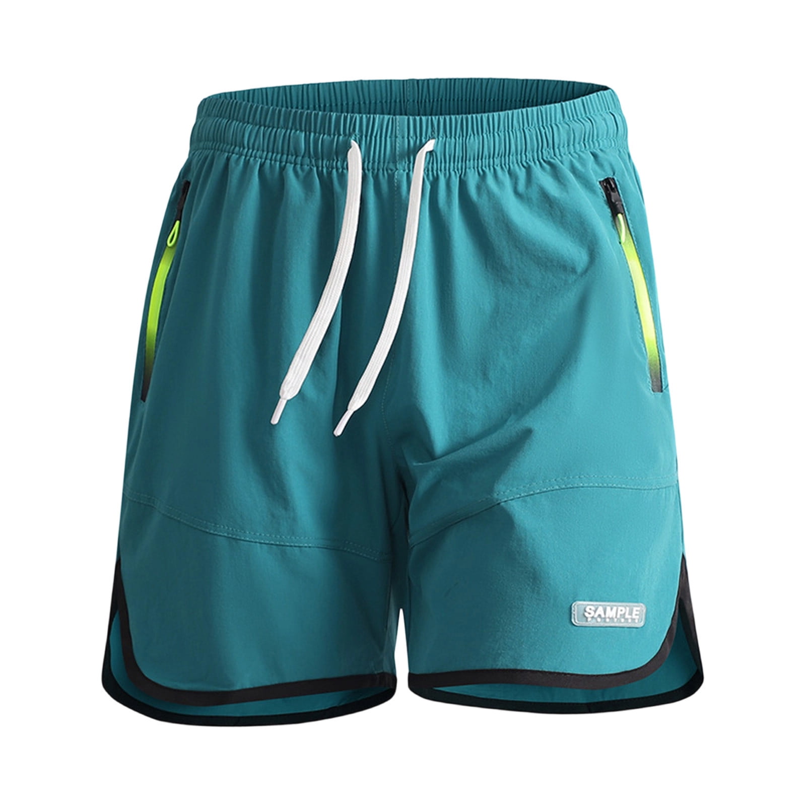 Dagugfen Running Shorts for Men Drawstring Elastic Waist Athletic ...