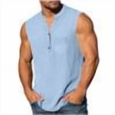 Dagugfen Tank Tops for Men Sleeveless V Neck Lightweight Breathable ...