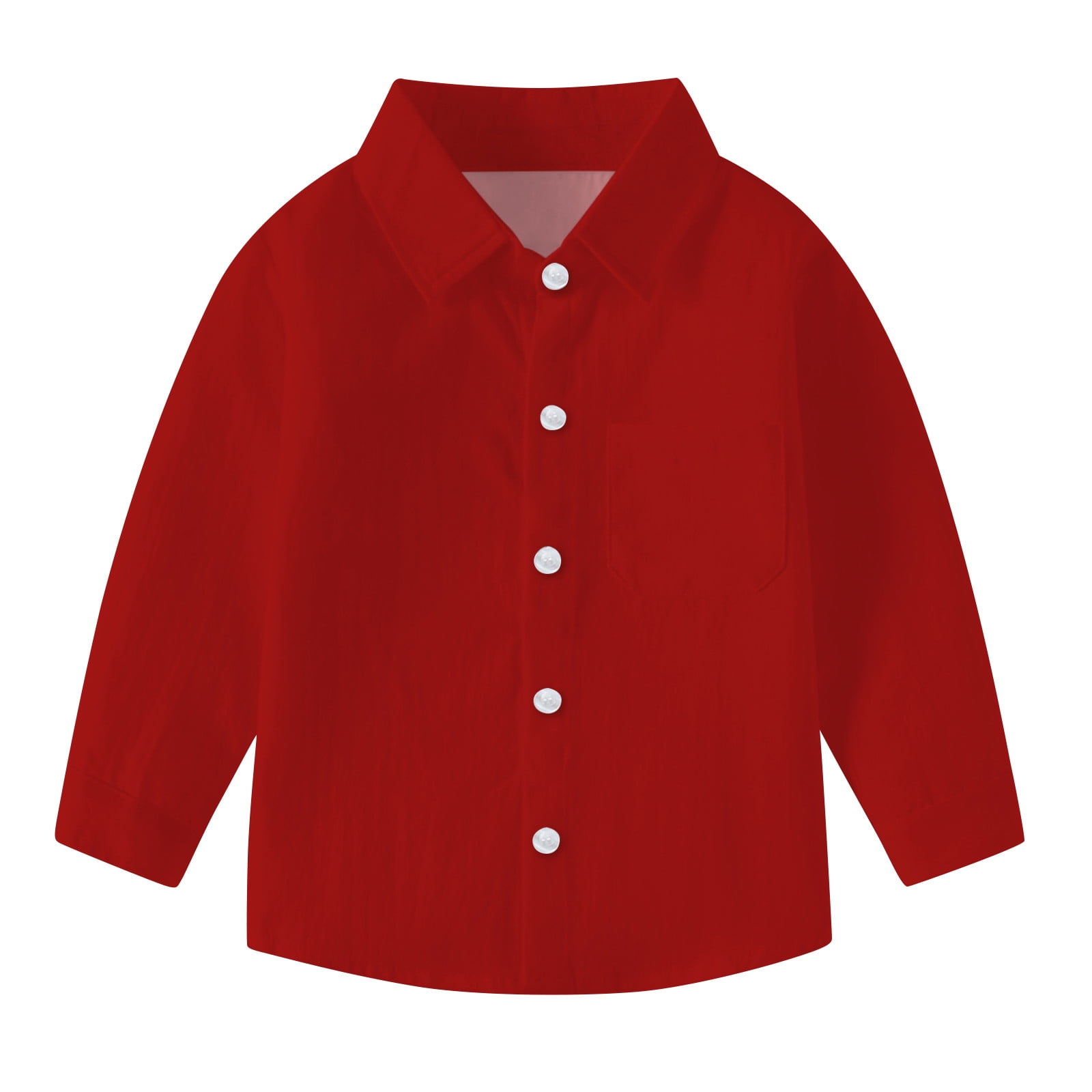 Dagugfen Toddler Baby Clothes Shirts Long Sleeve Button down Loose ...