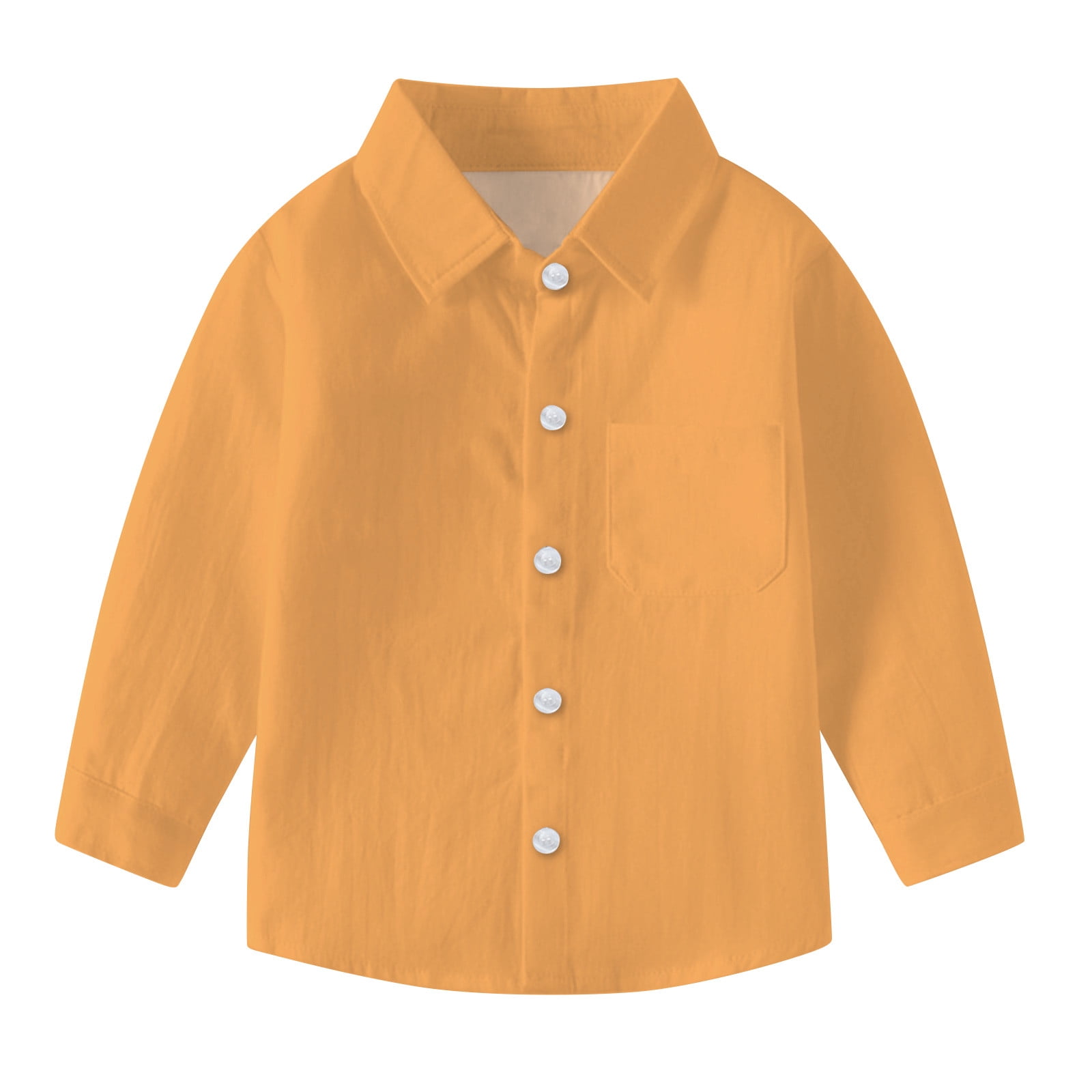 Dagugfen Toddler Baby Clothes Shirts Long Sleeve Button down Loose ...