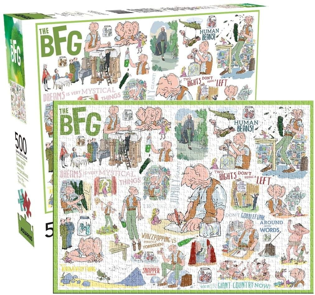 Dahl The BFG 500 Piece Jigsaw Puzzle - Walmart.com