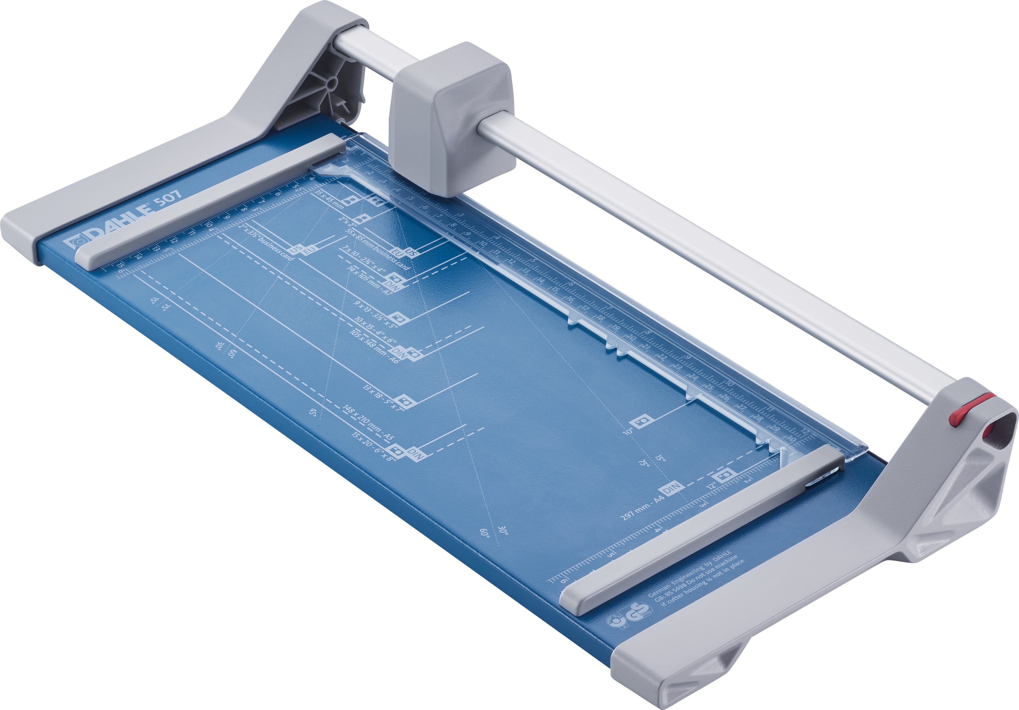 Dahle 507 Personal Rotary Trimmer, 12" Cut, 7 Sheet Max, Self ...