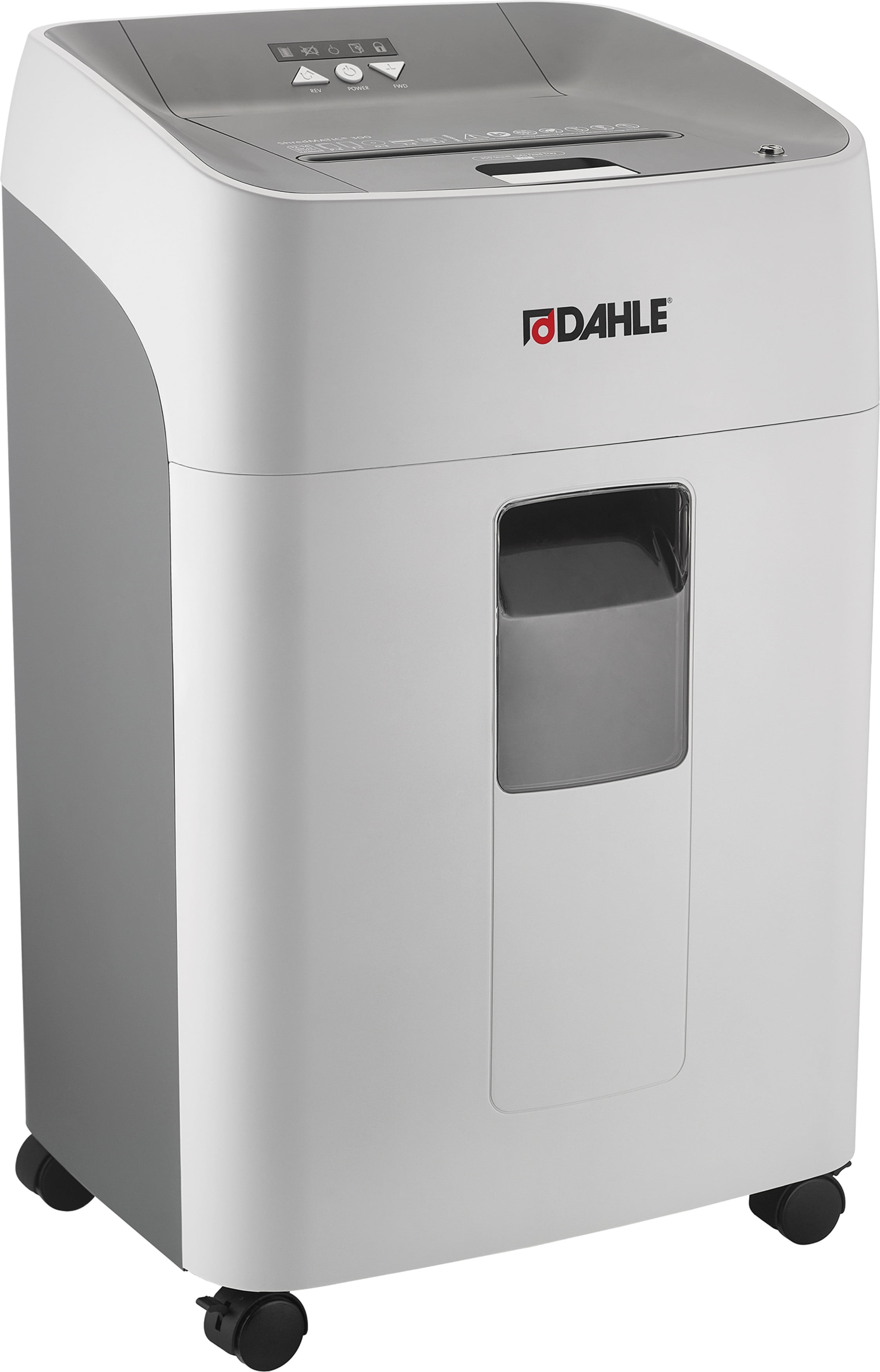 Dahle ShredMATIC SM 300 Document Shredder, 300-Sheet Auto-Feed, Oil ...